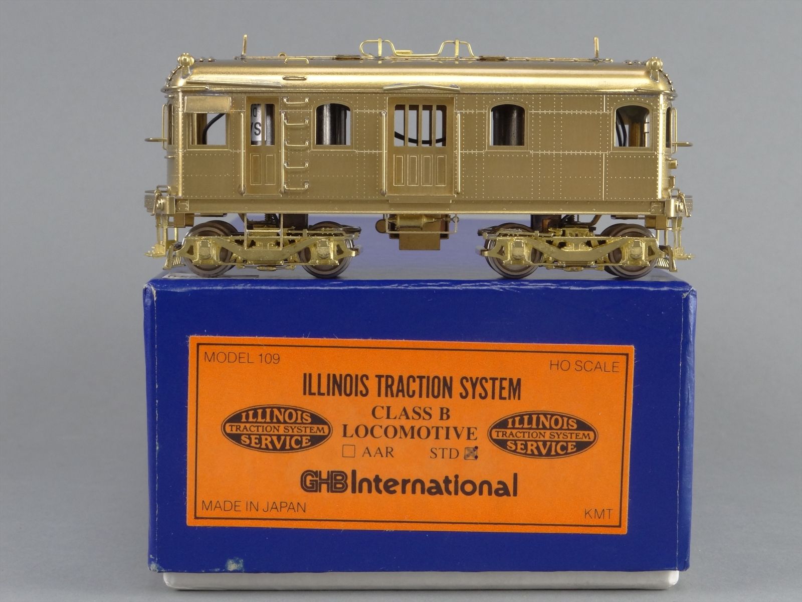 HO Brass Model Train - GHB International #109 Illinois Traction System ...