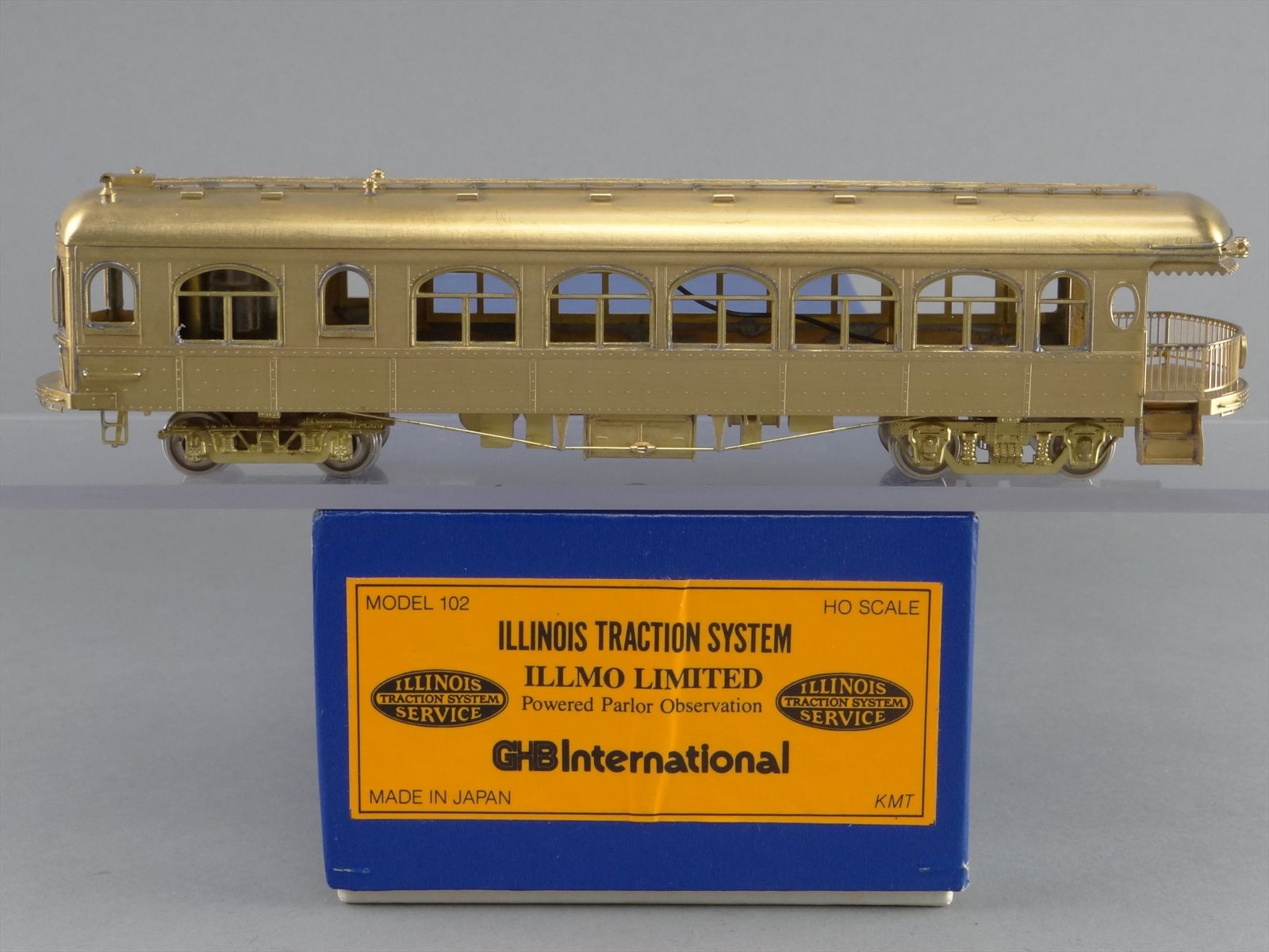 HO Brass - GHB International #102 ITS Illinois Traction System Illmo ...