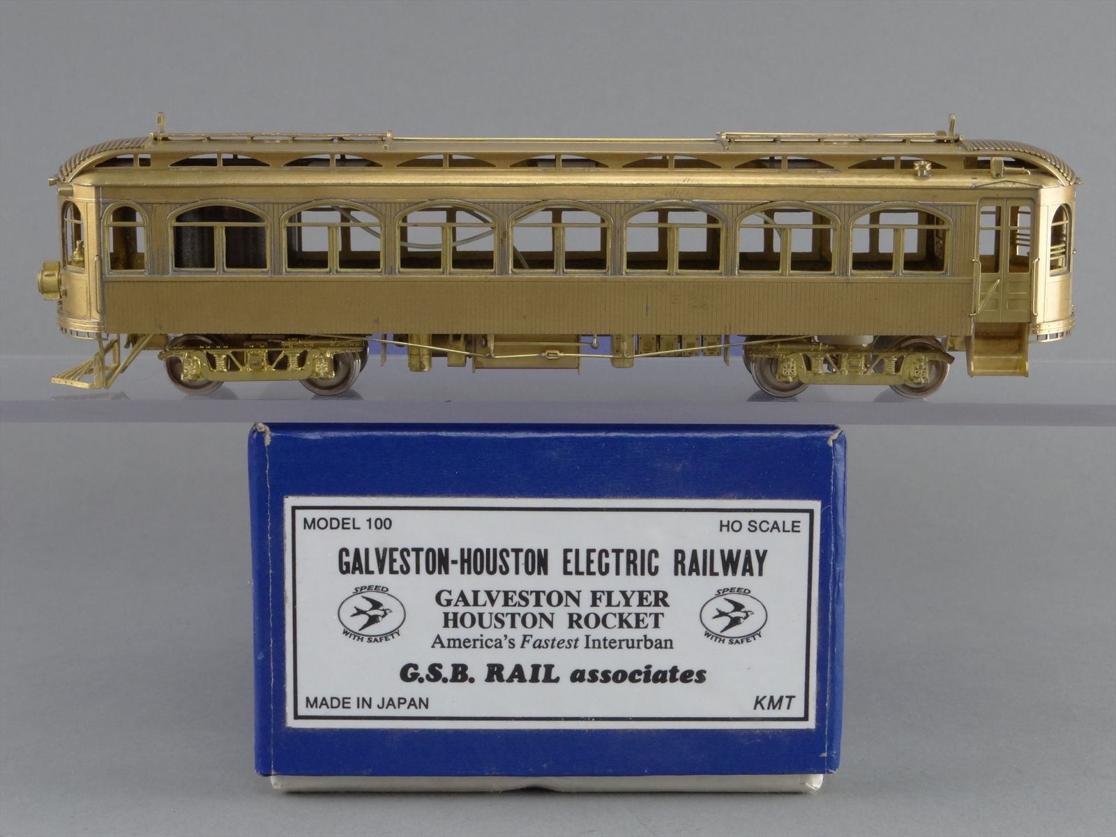 HO Brass - GSB Rail #100 Galveston Houston Electric Railway Interurban ...