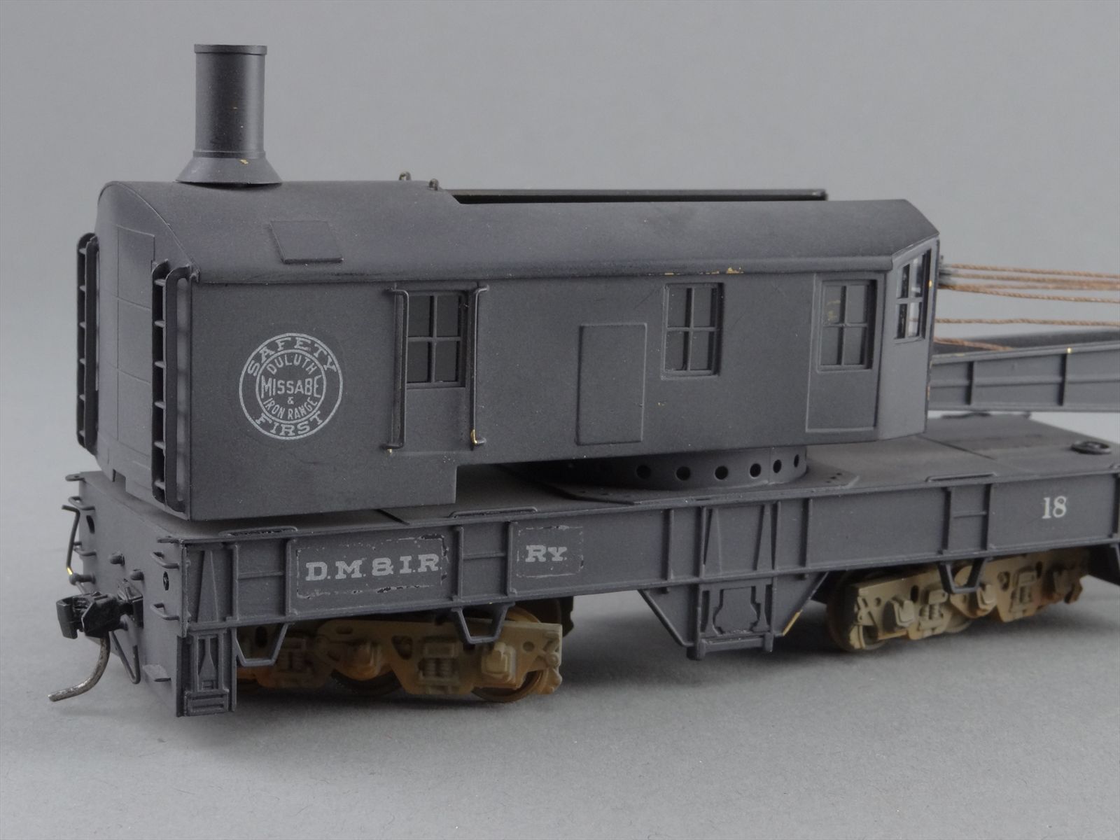 HO Brass Model Train - Lambert Associates DM&IR Bucyrus-Erie 250-Ton ...