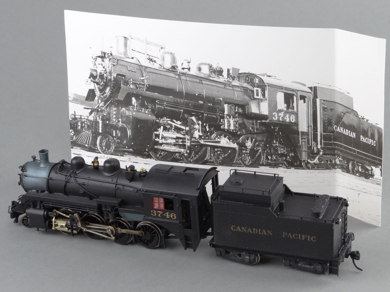 HO Brass Model Train - Pacific Pike CPR CP Canadian Pacific 2-8-0 N-2-b ...