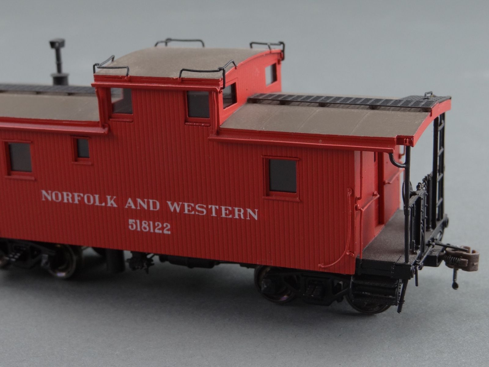 HO Brass Model Train - DP Division Point N&W Norfolk & Western CF Wood ...
