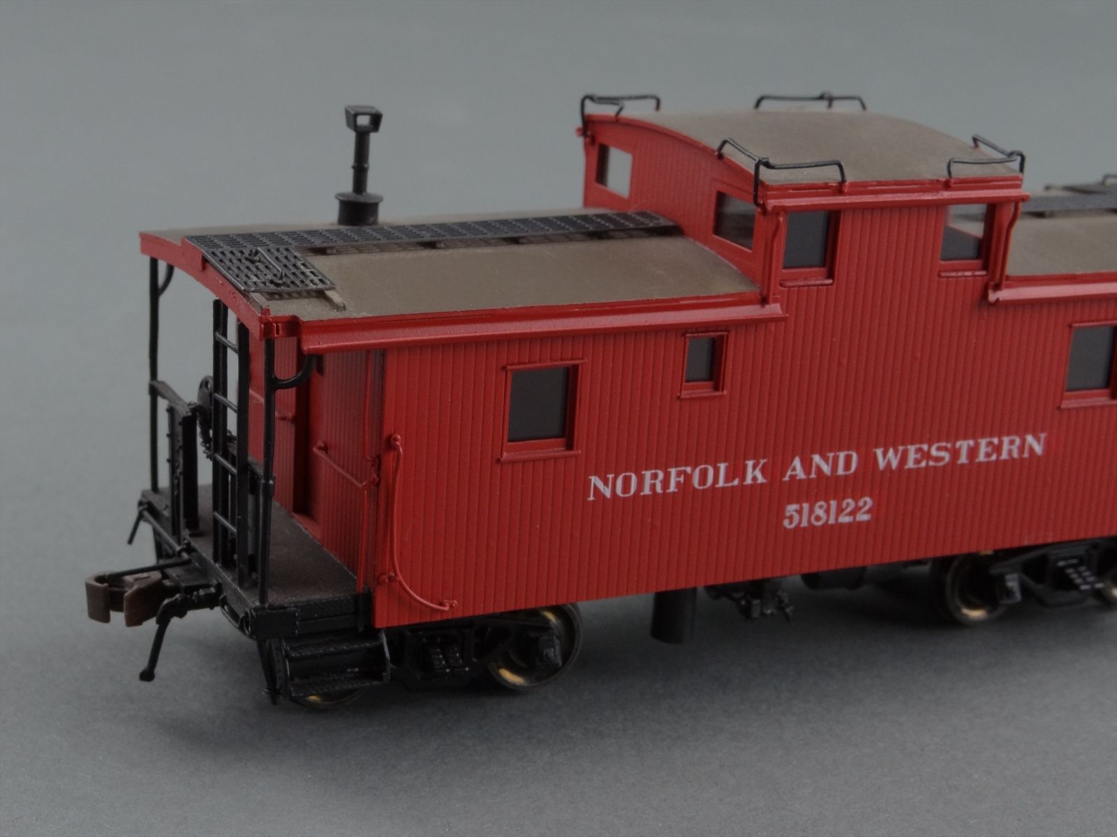 HO Brass Model Train - DP Division Point N&W Norfolk & Western CF Wood ...