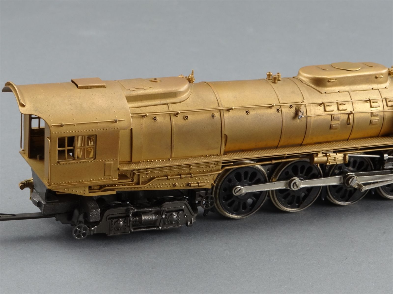HO Brass Model Train - Max Gray UP Union Pacific 4-8-4 FEF-3 Steam w ...