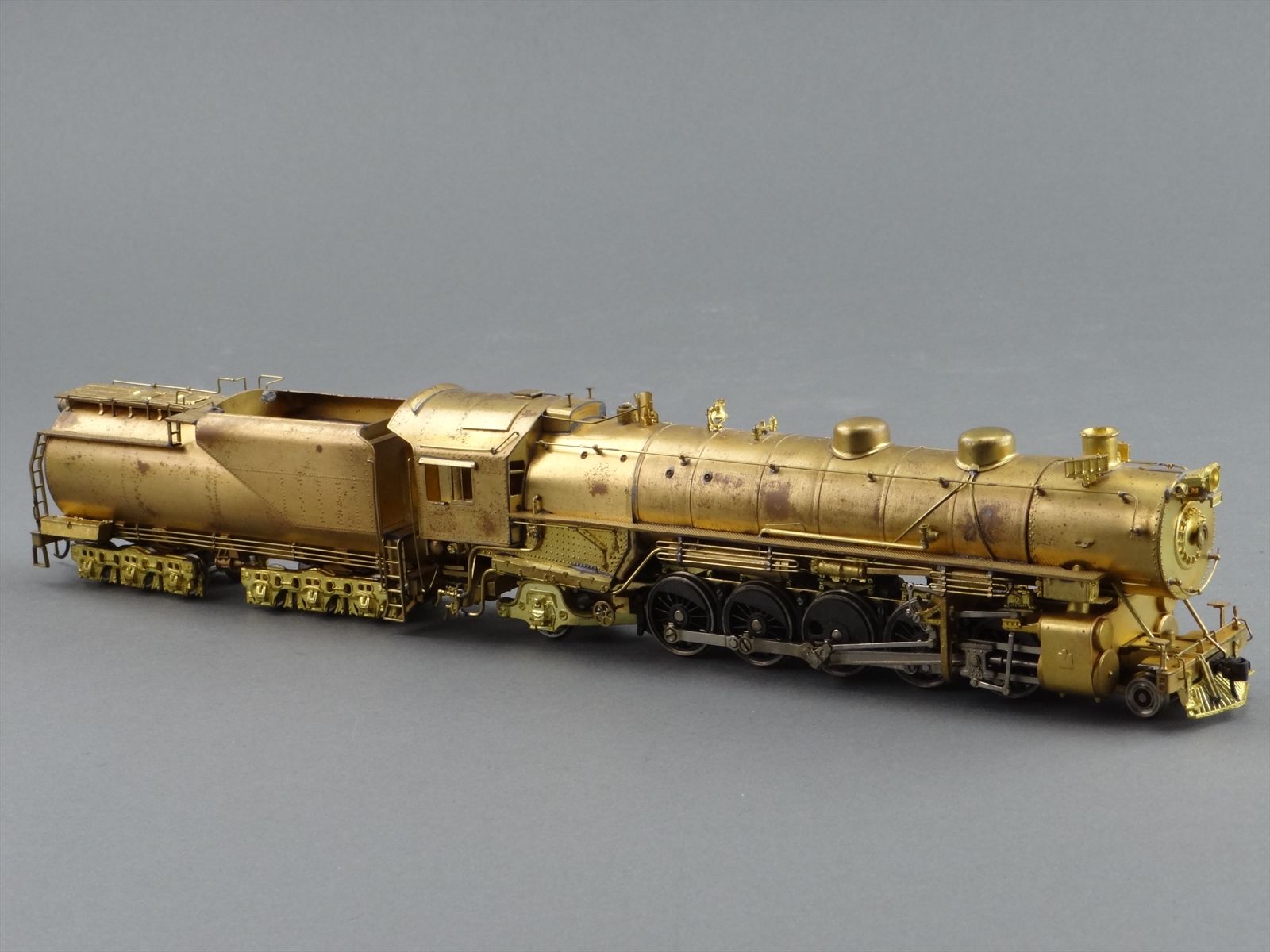 HO Brass Model Train - Balboa UP Union Pacific 2-10-2 Santa Fe 5000 Class