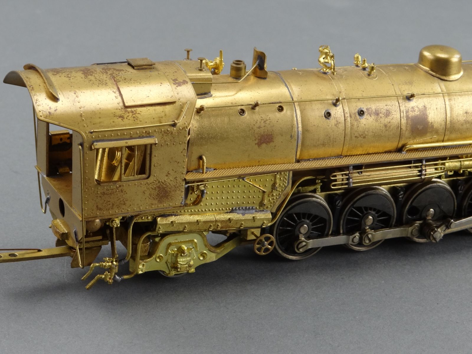 HO Brass Model Train - Balboa UP Union Pacific 2-10-2 Santa Fe 5000 Class