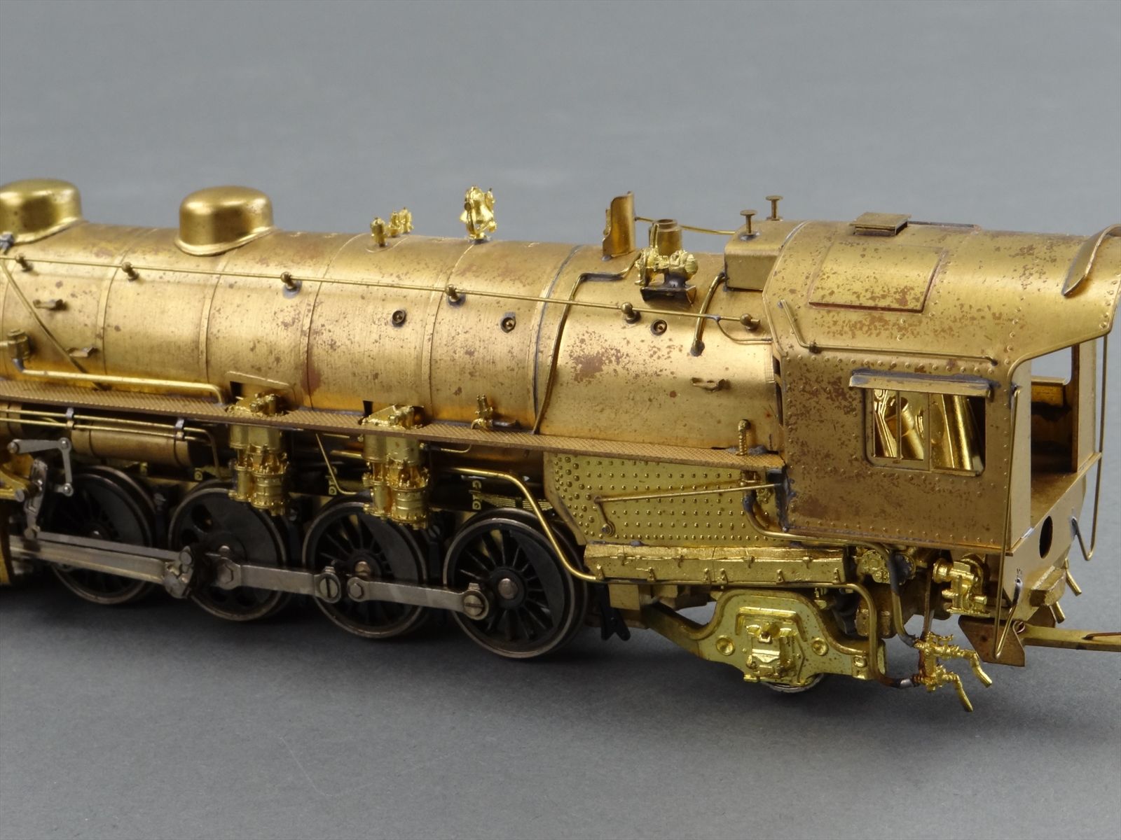HO Brass Model Train - Balboa UP Union Pacific 2-10-2 Santa Fe 5000 Class