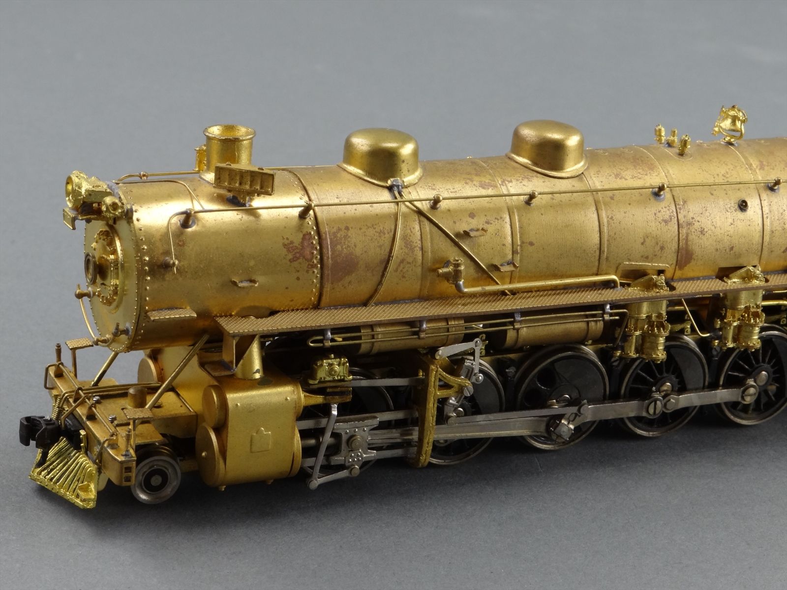 HO Brass Model Train - Balboa UP Union Pacific 2-10-2 Santa Fe 5000 Class