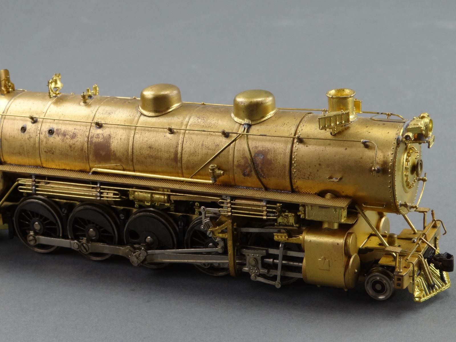 HO Brass Model Train - Balboa UP Union Pacific 2-10-2 Santa Fe 5000 Class