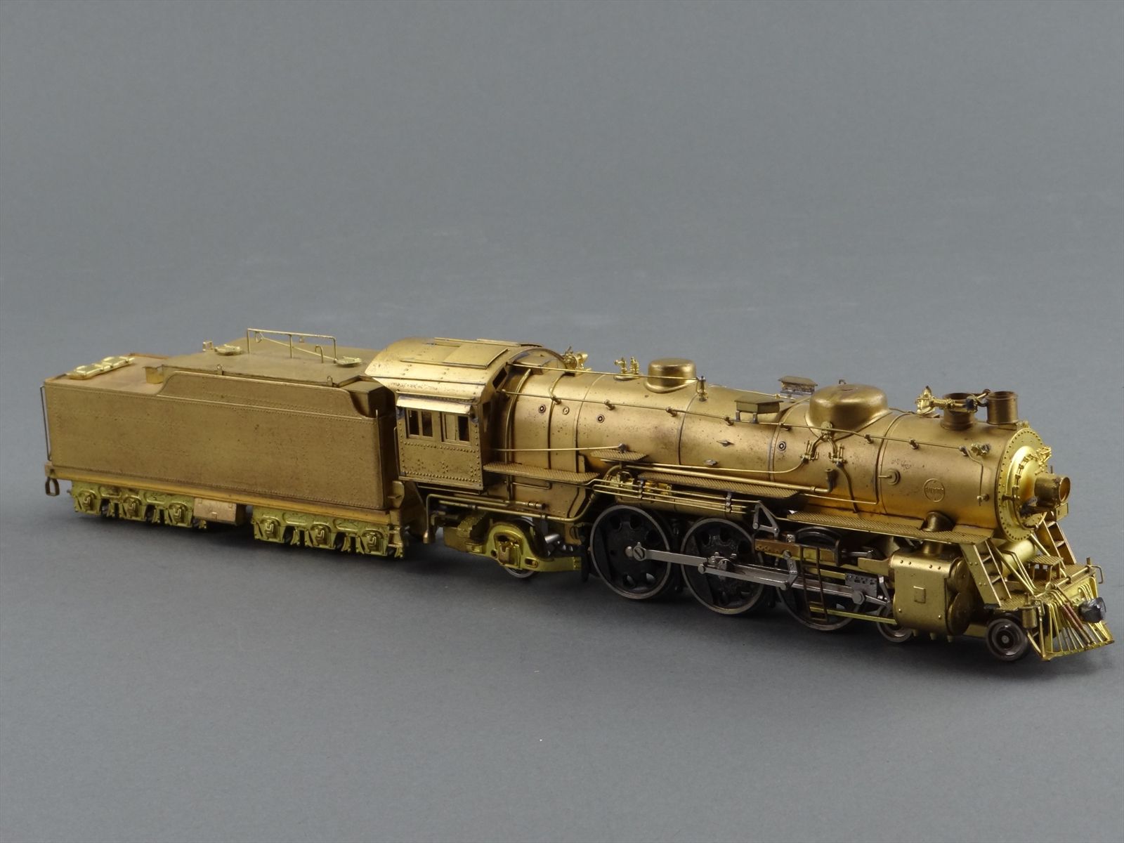 HO Brass Model Train - Balboa Katsumi ATSF Santa Fe 4-6-2 Pacific 3400 ...