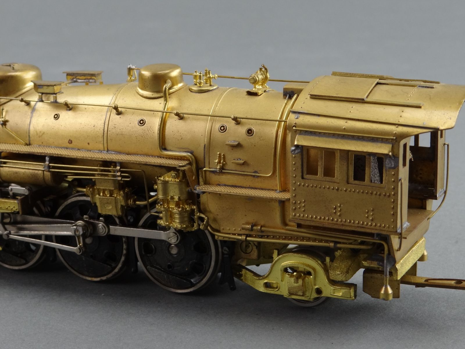 HO Brass Model Train - Balboa Katsumi ATSF Santa Fe 4-6-2 Pacific 3400 ...