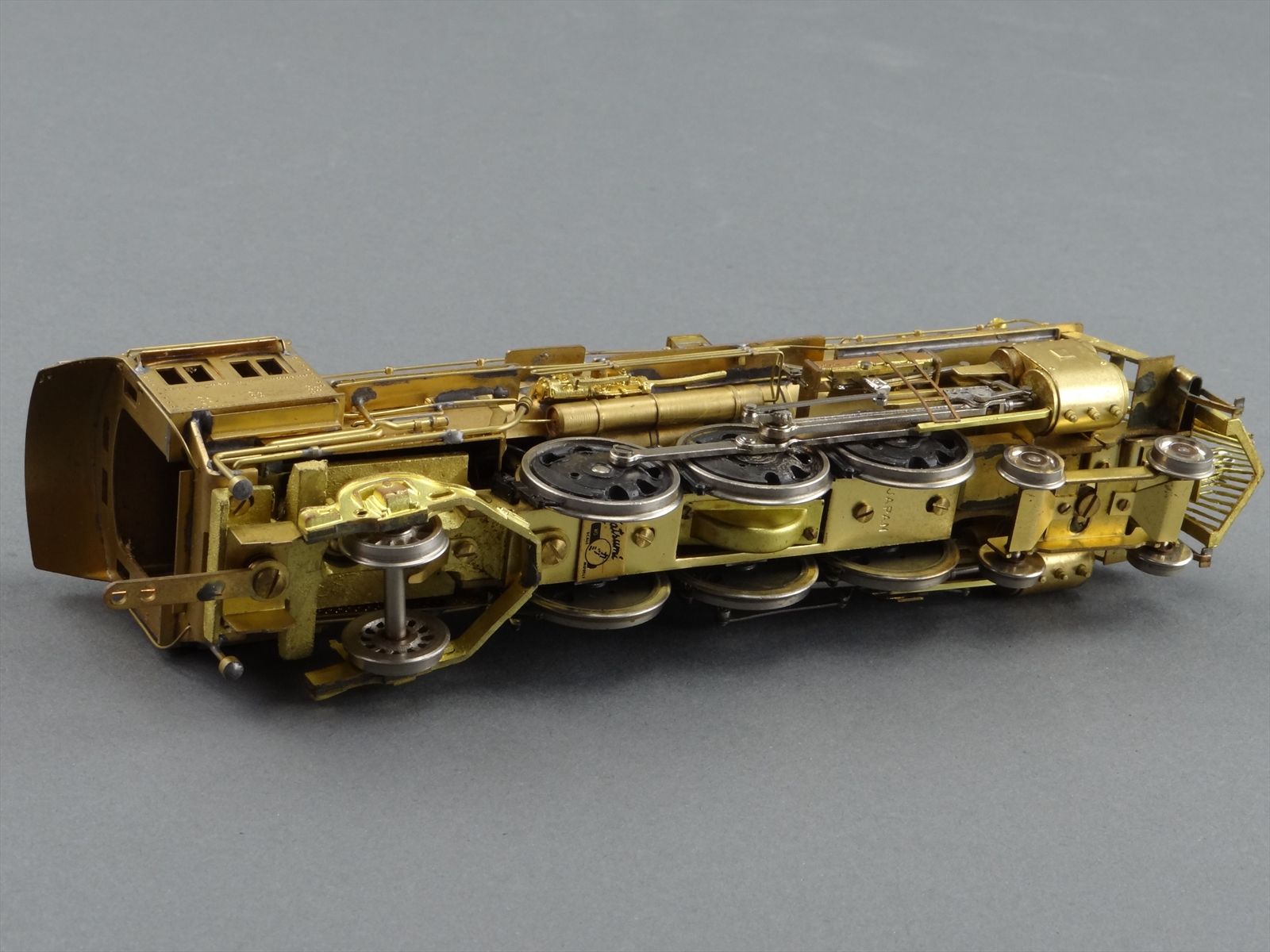 HO Brass Model Train - Balboa Katsumi ATSF Santa Fe 4-6-2 Pacific 3400 ...