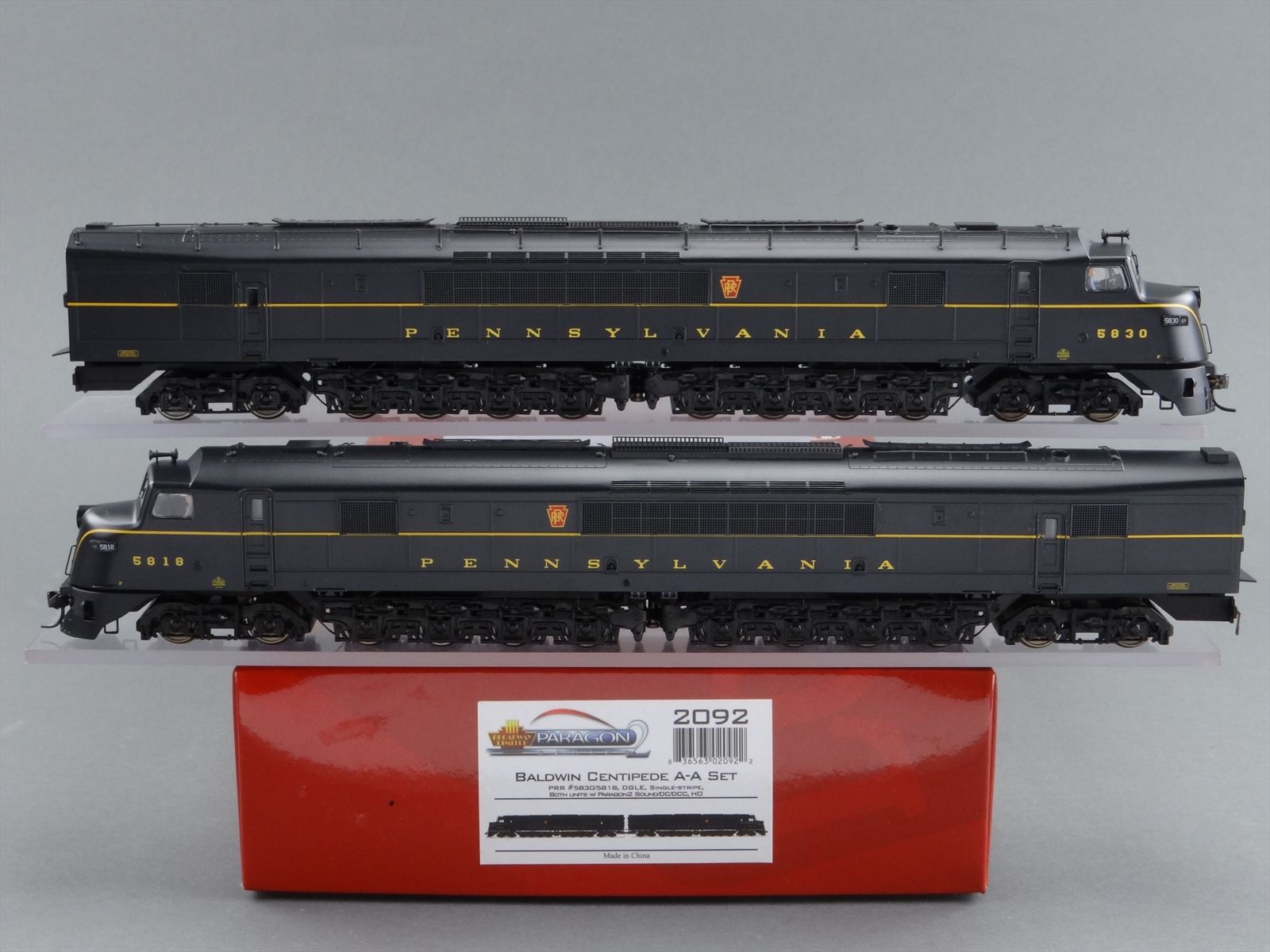 HO BLI 2092 Broadway Limited PRR Pennsylvania Baldwin Centipede A-A ...