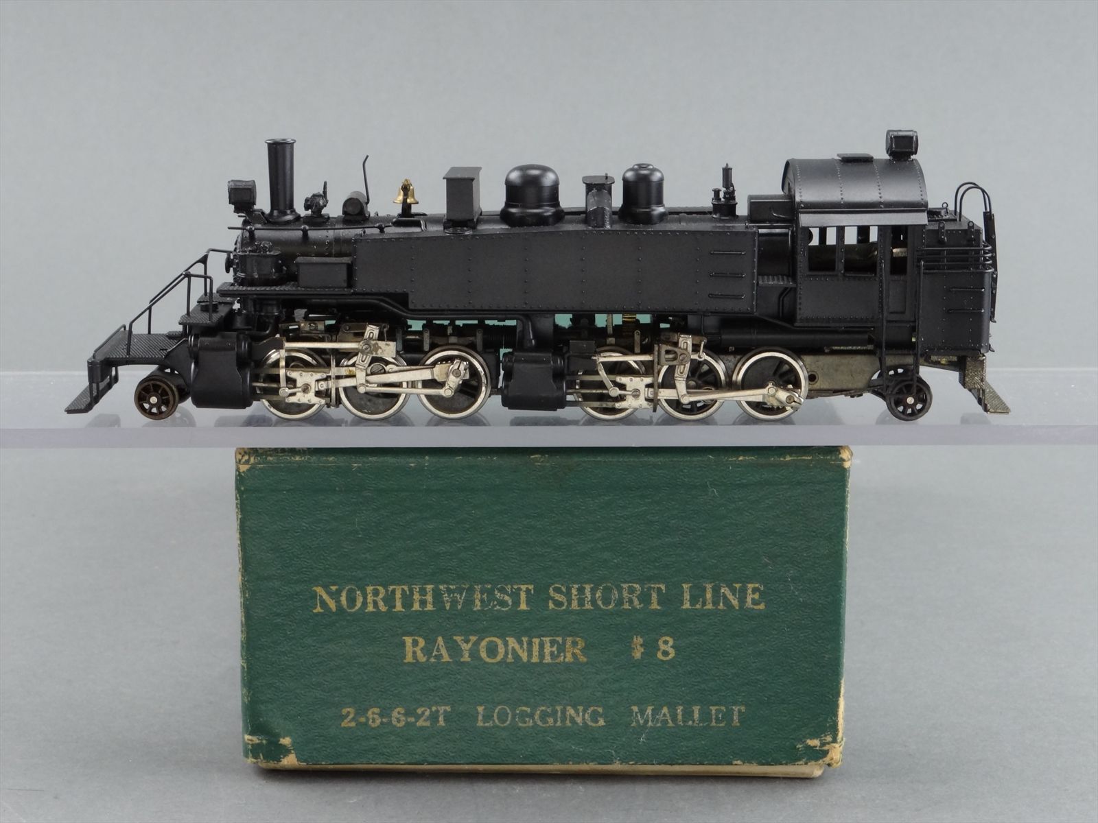 HO Brass Model Train - NWSL TOBY Rayonier 2-6-6-2T Logging Mallet #8 ...