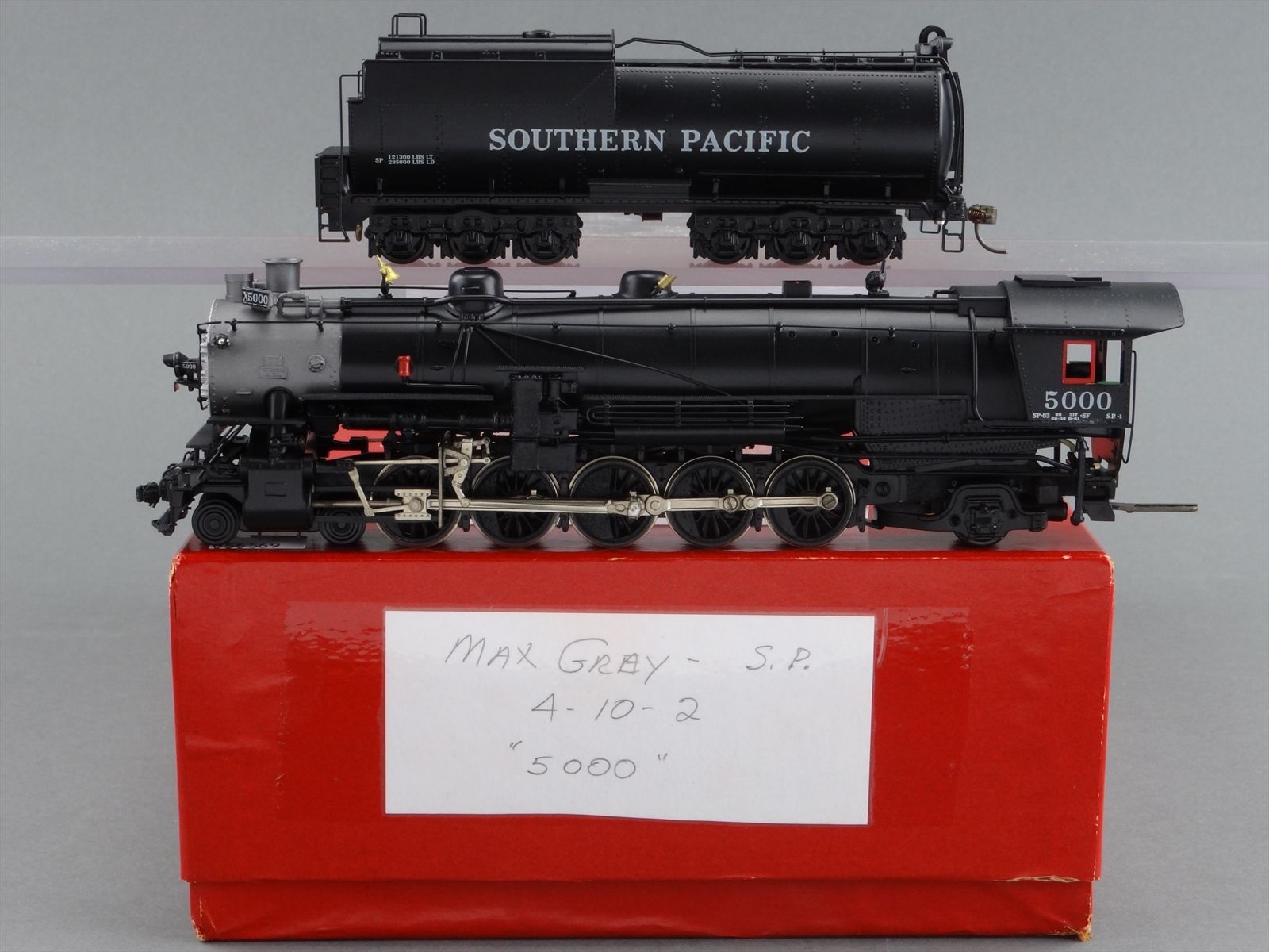 HO Brass Model Train - Max Gray SP Southern Pacific Class 5000 4-10-2 ...