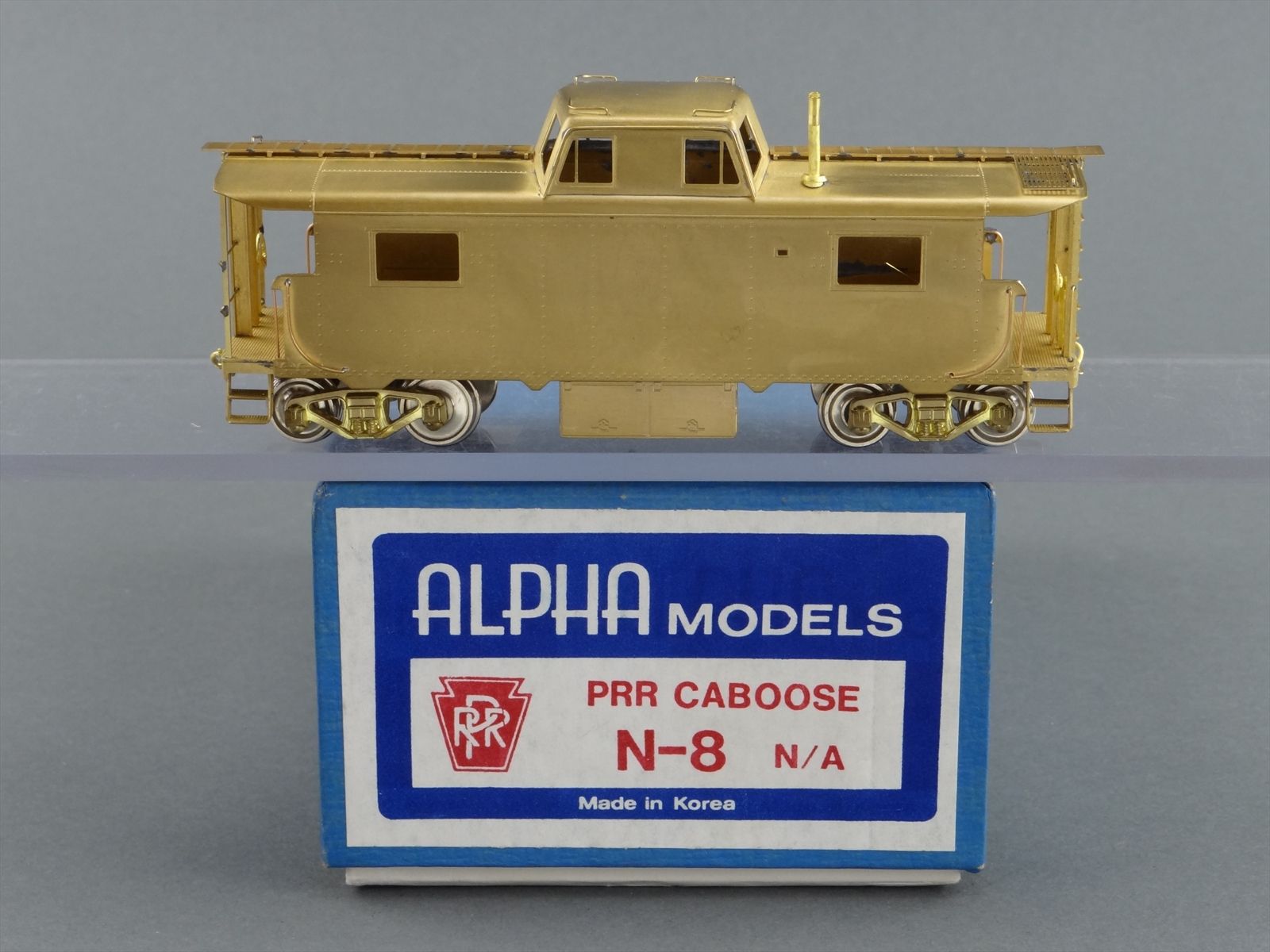 HO Brass Model Train - Alpha Models Samhongsa PRR Pennsylvania N-8 ...
