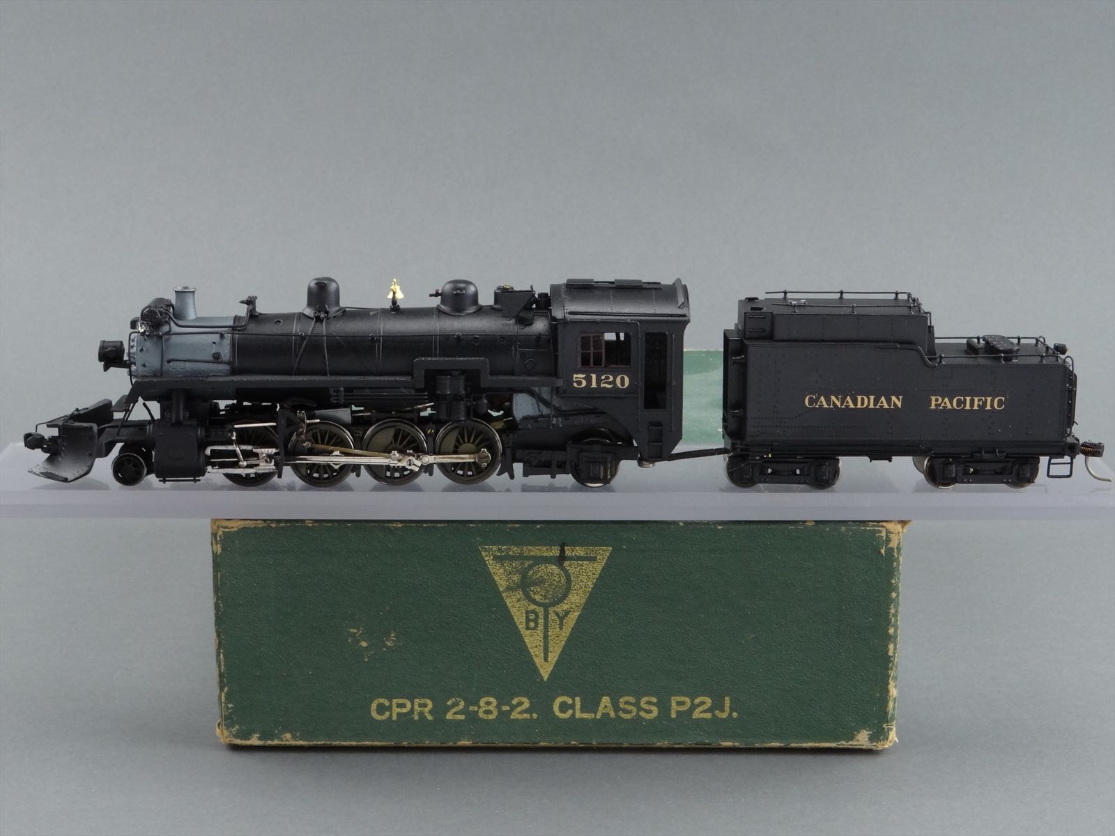 HO Brass Model Train - PFM TOBY CPR CP Canadian Pacific 2-8-2 P-2 / P-2 ...
