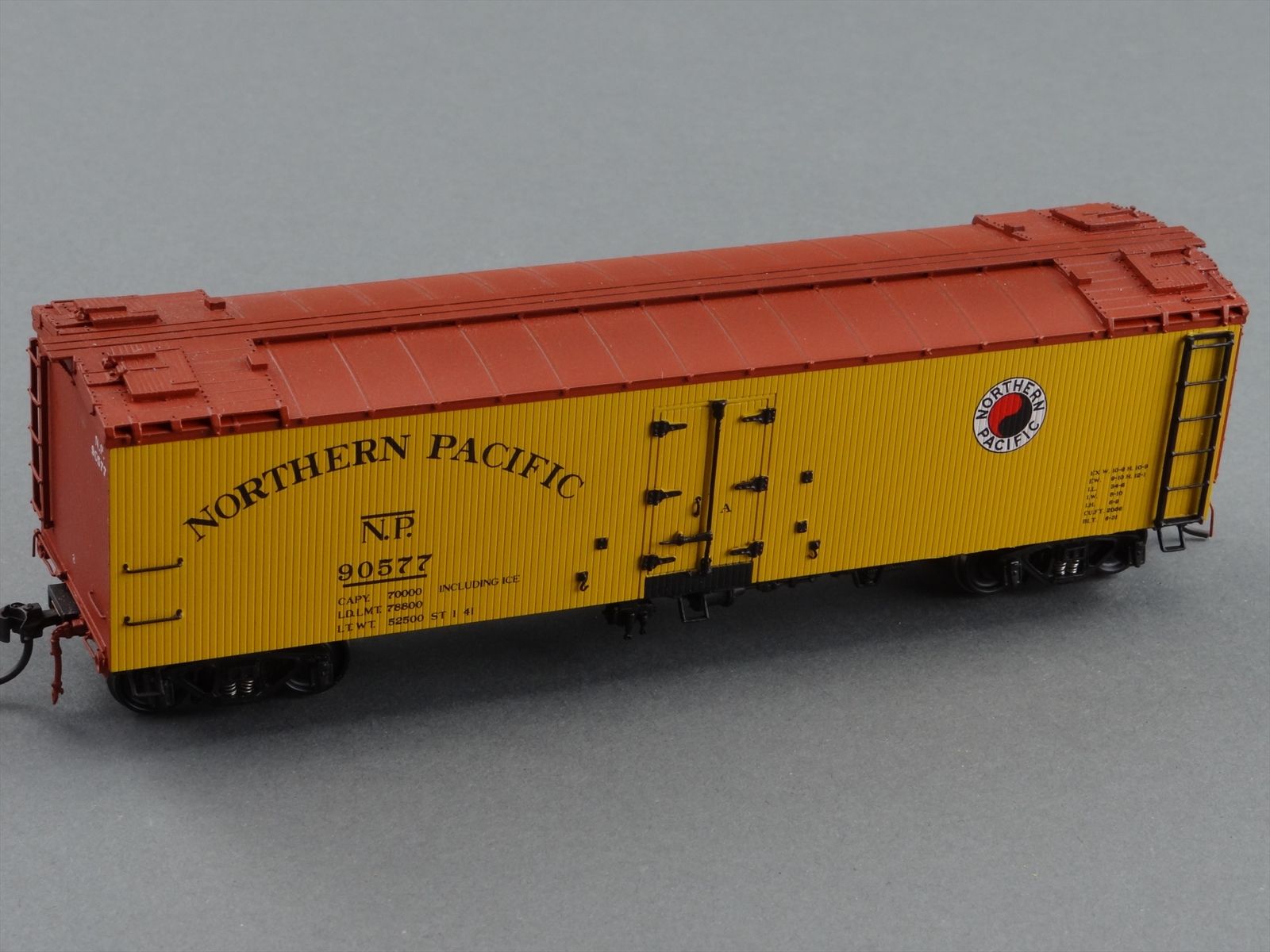 HO Brass Model Train - W&R Enterprises NP Northern Pacific Wood Reefer ...
