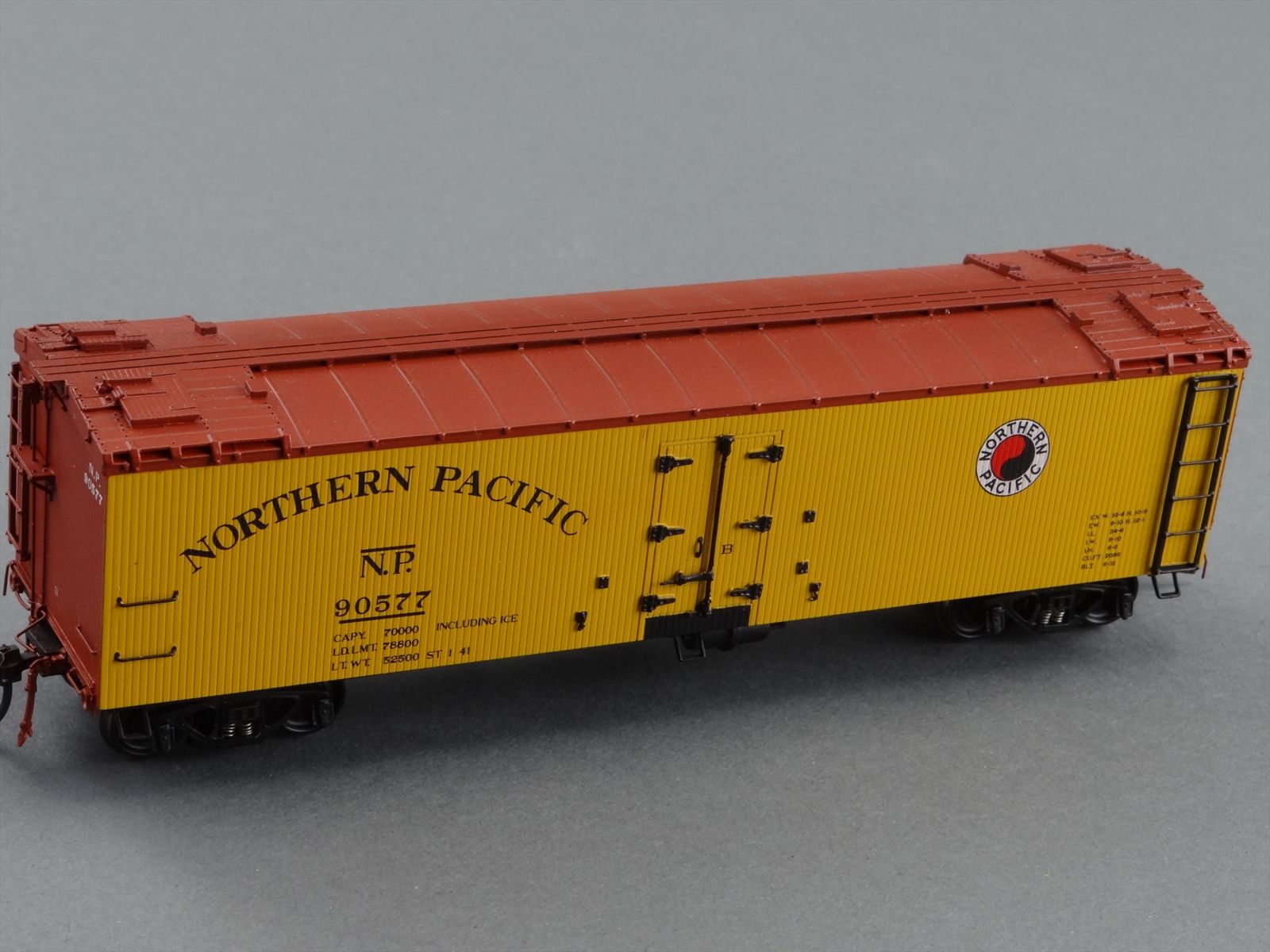 HO Brass Model Train - W&R Enterprises NP Northern Pacific Wood Reefer ...
