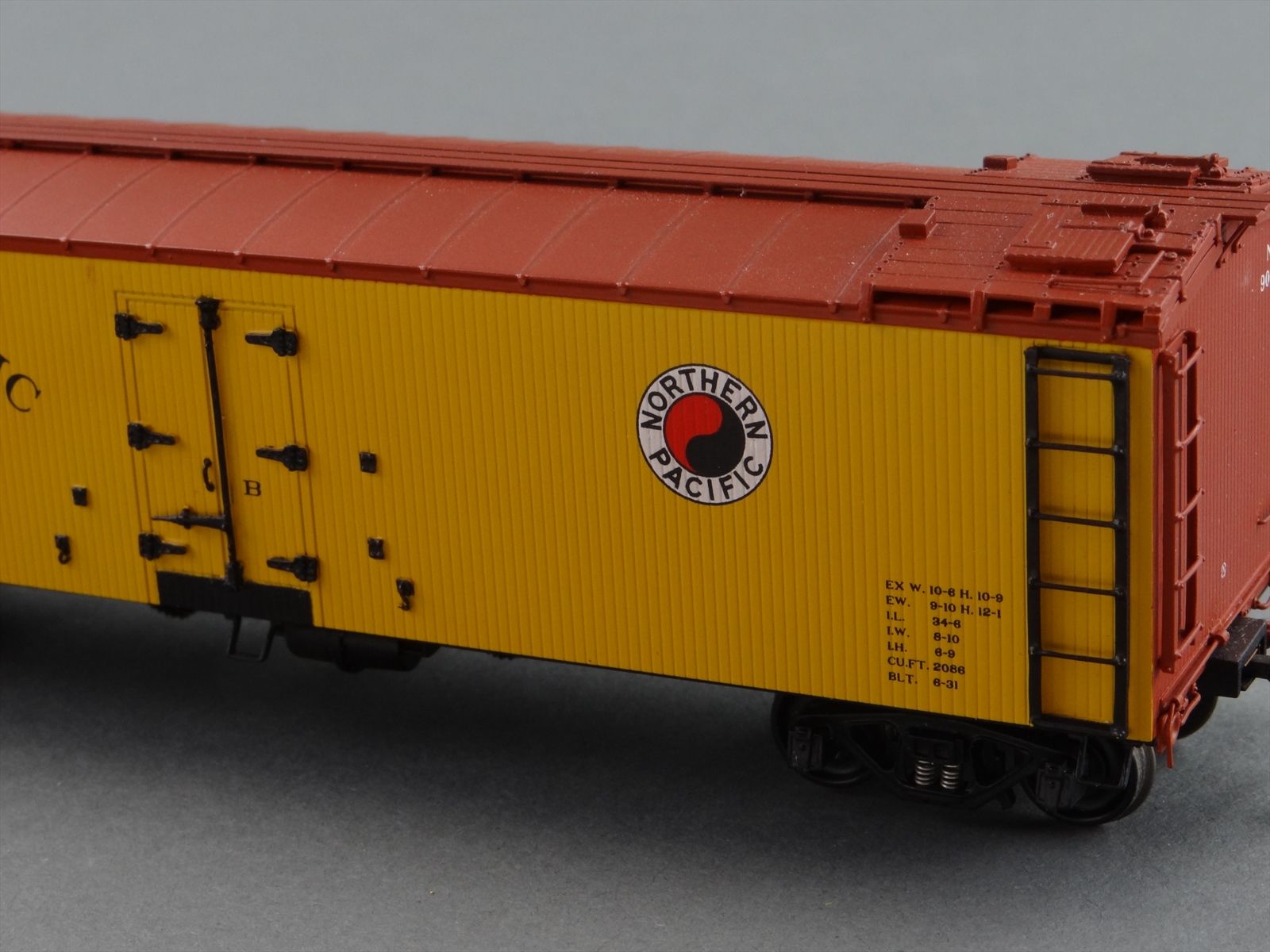 HO Brass Model Train - W&R Enterprises NP Northern Pacific Wood Reefer ...