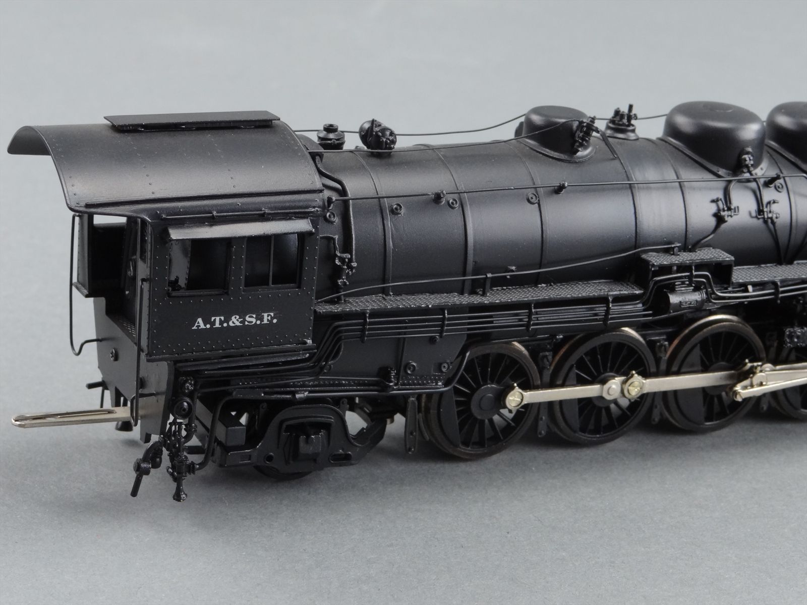 HO Brass Model Train - Sunset Models Samhongsa AT&SF Santa Fe 4-8-2 ...