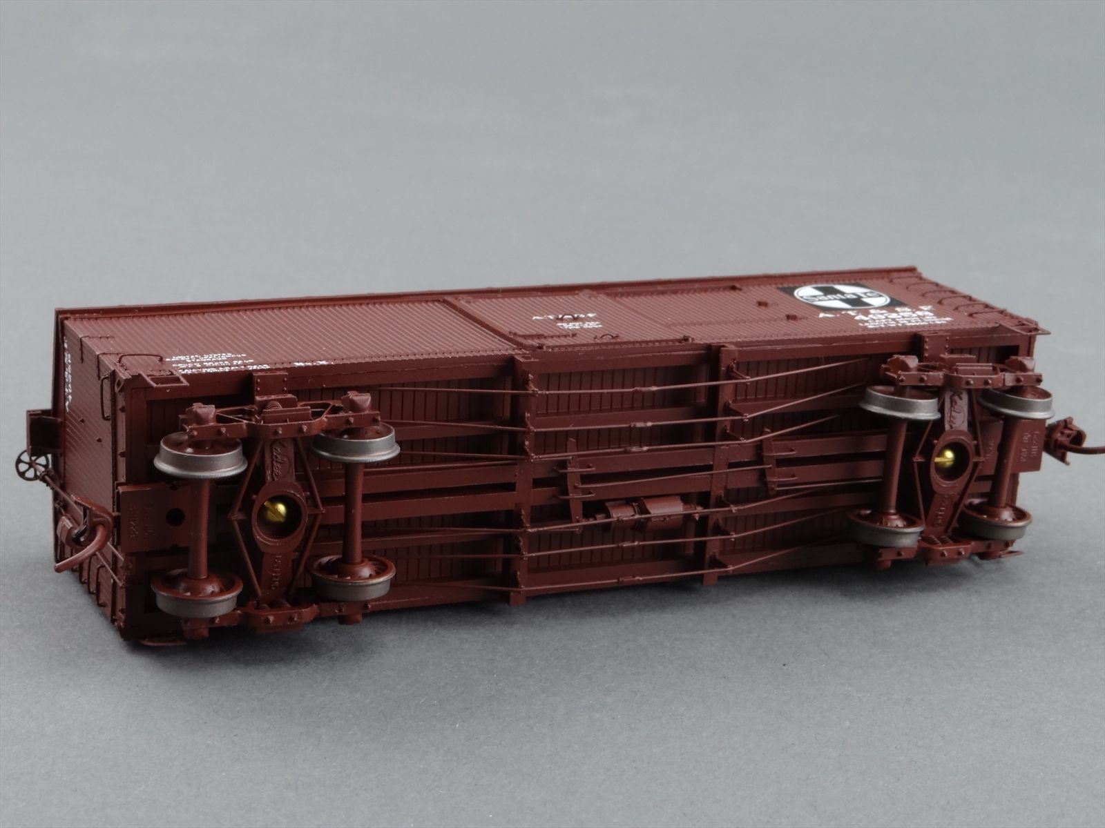 HO Westerfield 4021 Pro Built Kit - ATSF Santa Fe 37' Truss Rod Box Car ...