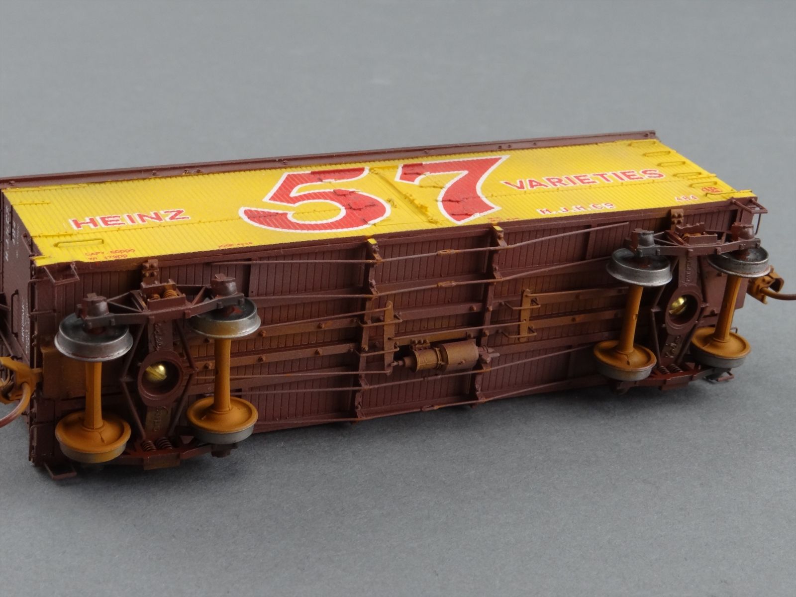 HO Westerfield 3951 Pro Built Kit - Heinz 35' Truss Rod Reefer #484 ...