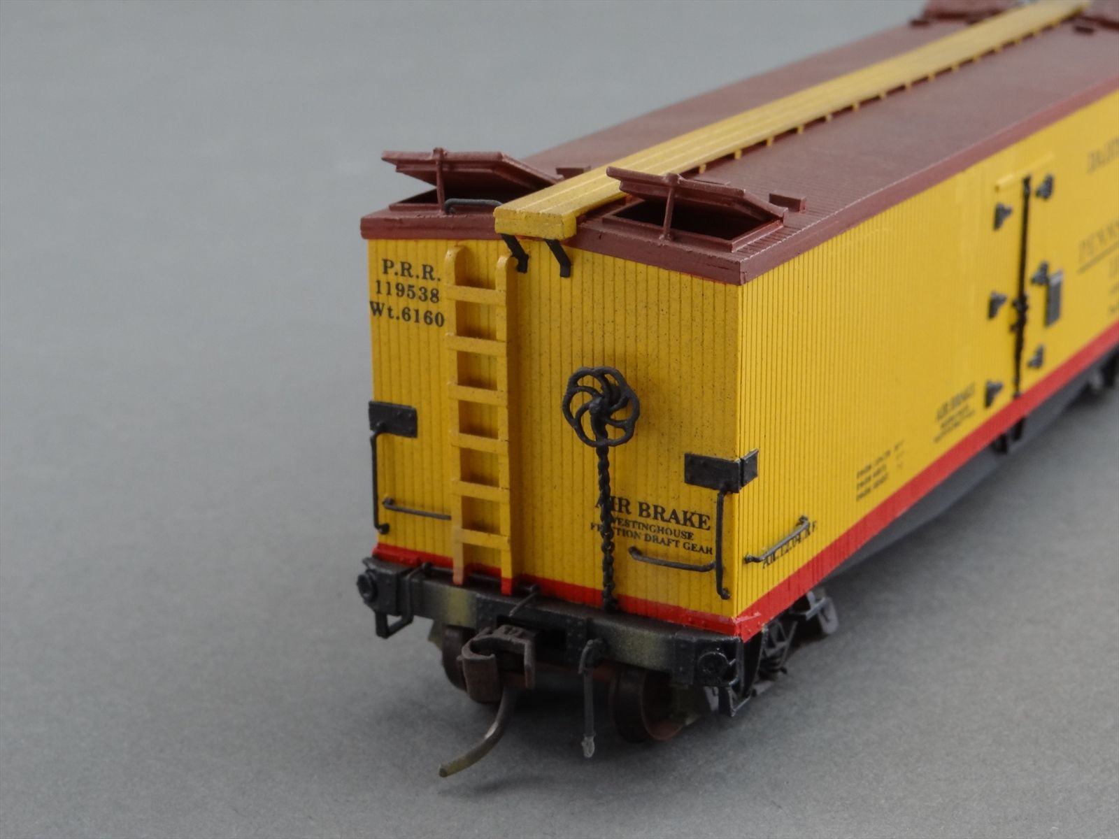 HO Westerfield 2701 Pro Built Kit - PRR 38' Wood Reefer #119538 - CUSTOM