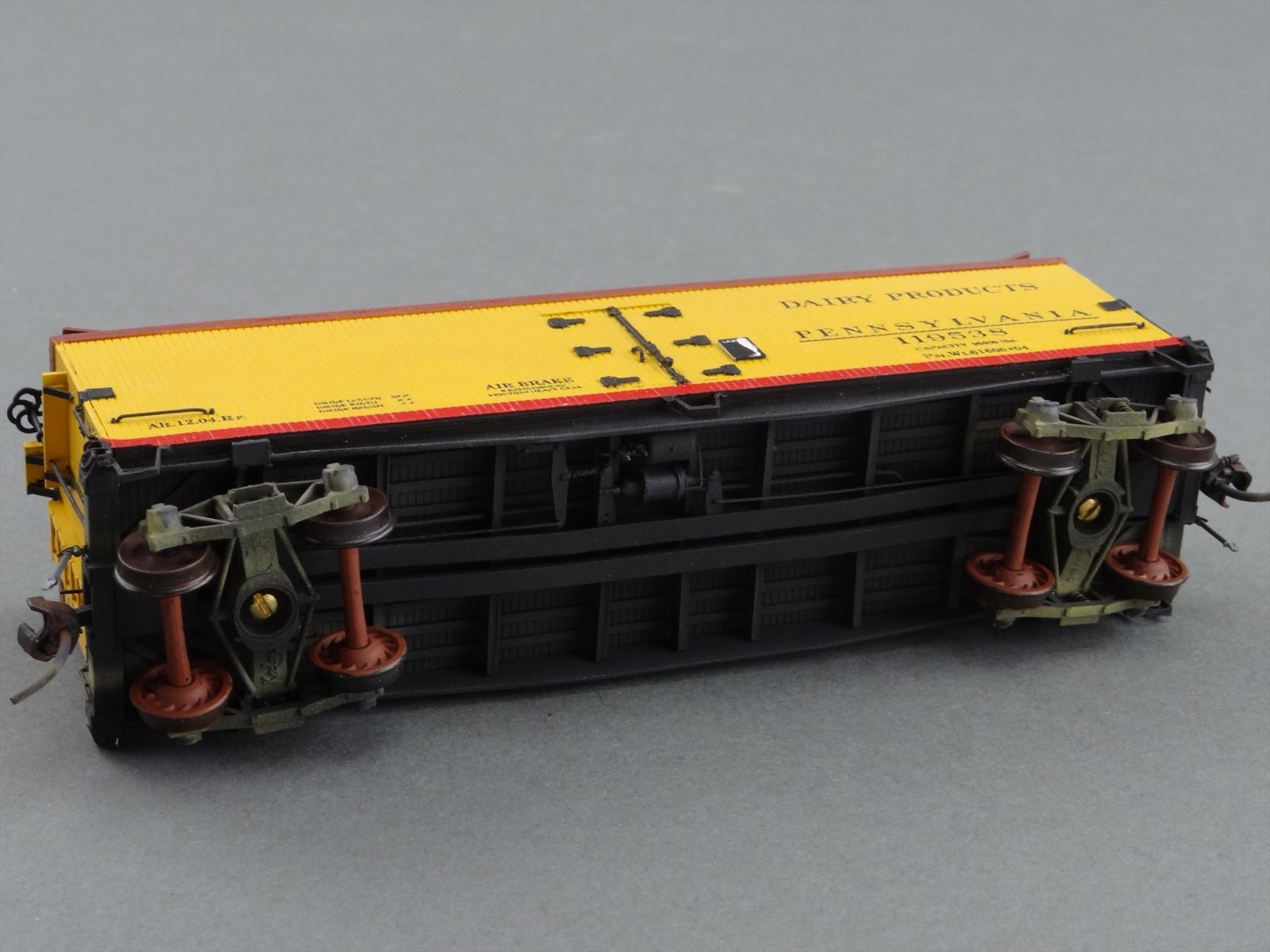 HO Westerfield 2701 Pro Built Kit - PRR 38' Wood Reefer #119538 - CUSTOM