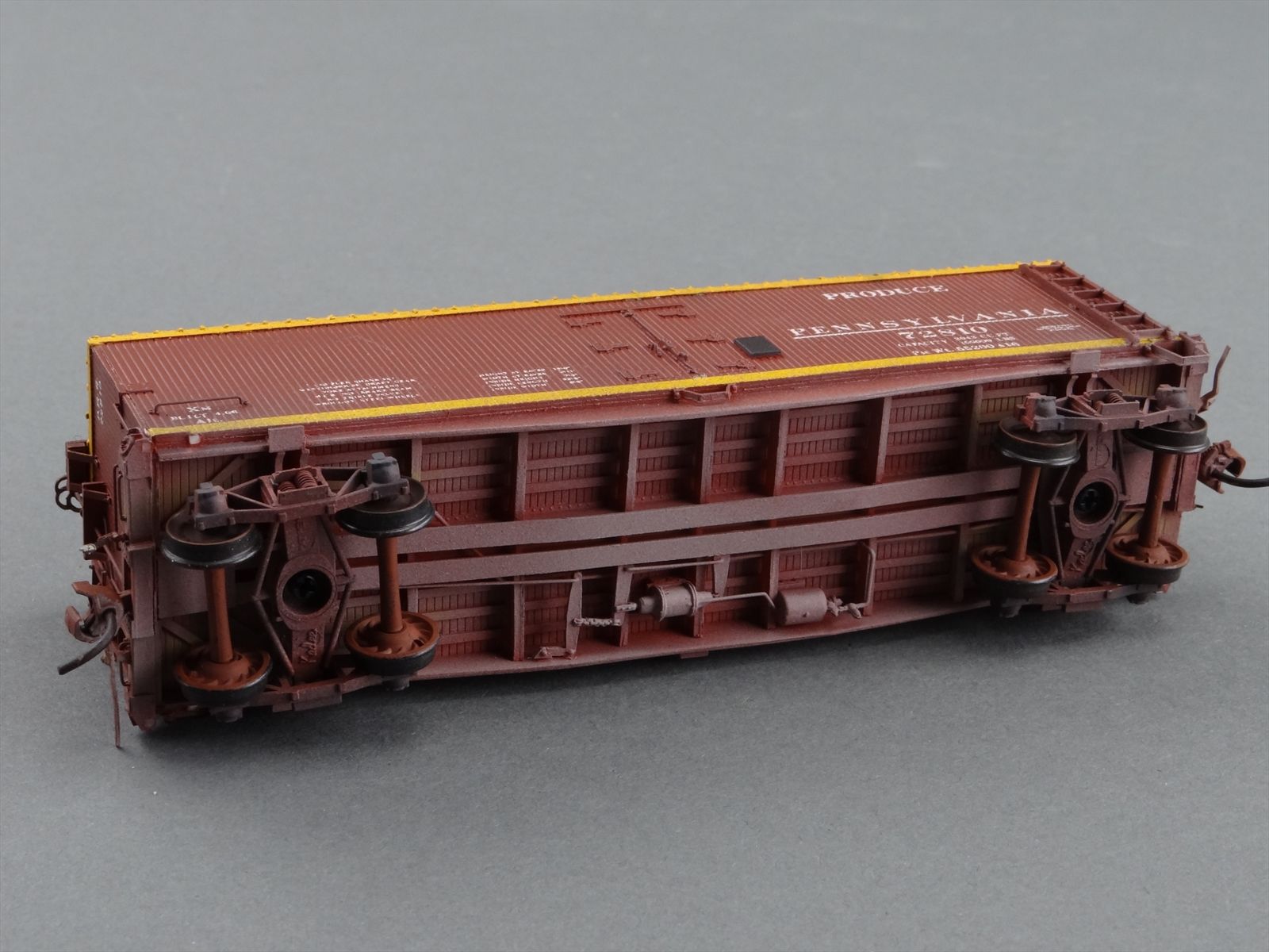 HO Westerfield 2754 Pro Built Kit - PRR 32' Wood Reefer #72810 - CUSTOM