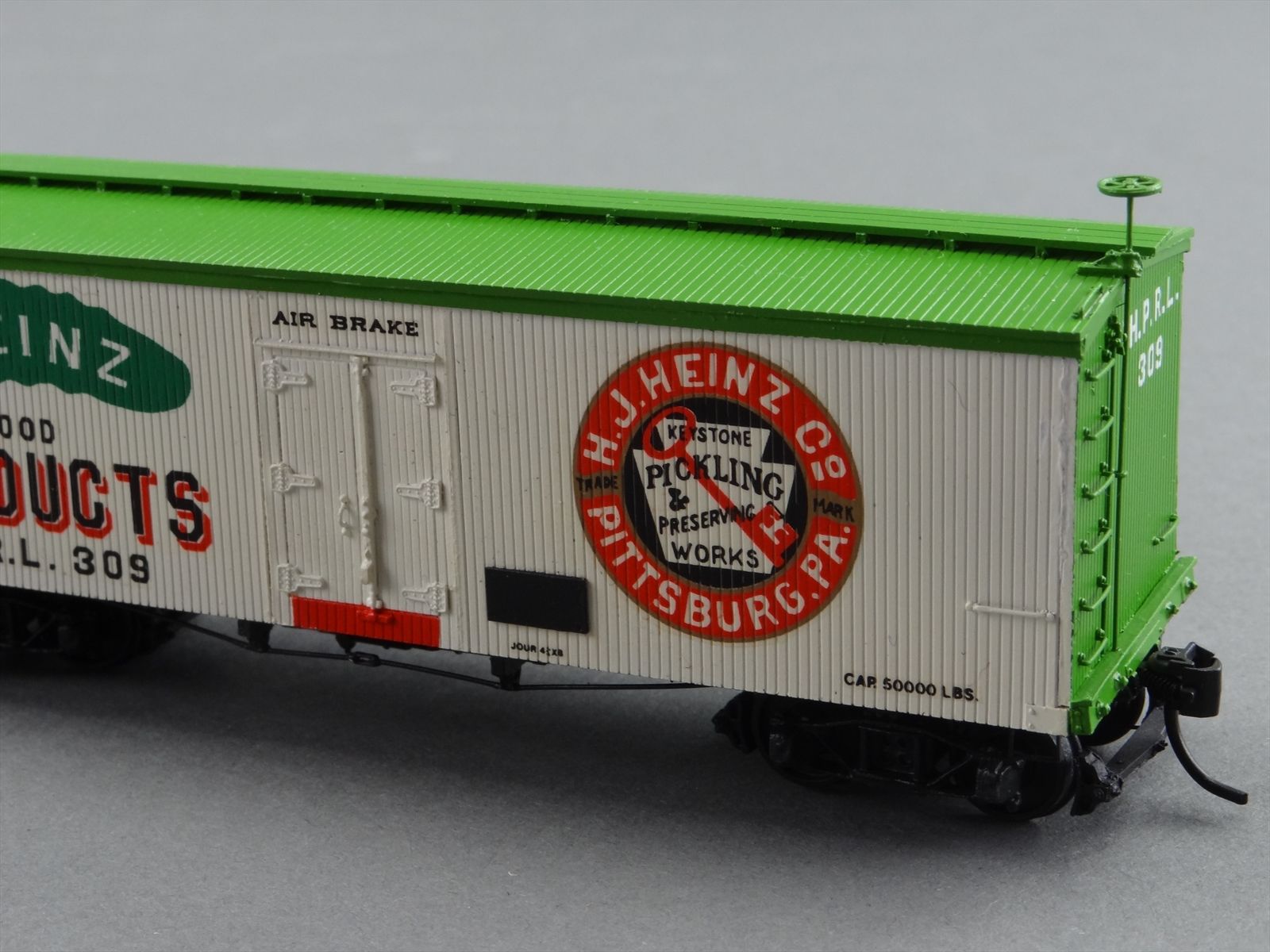 HO Westerfield 3907 Pro Built Kit - Heinz 35' Truss Rod Reefer #309 ...