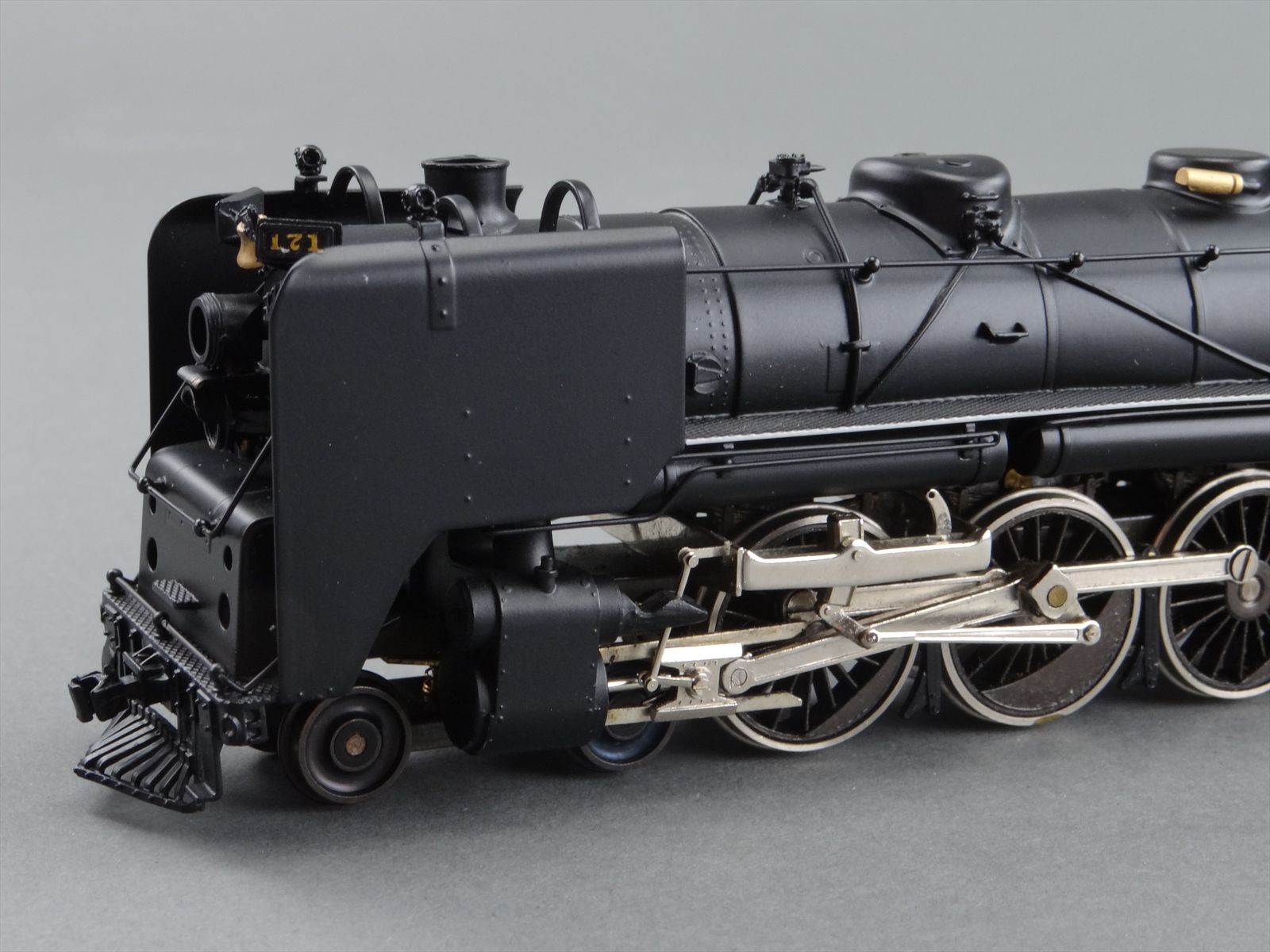 HO Brass Model Train - Nickel Plate NKP 4-6-4 Class L-1a Hudson #171 w ...
