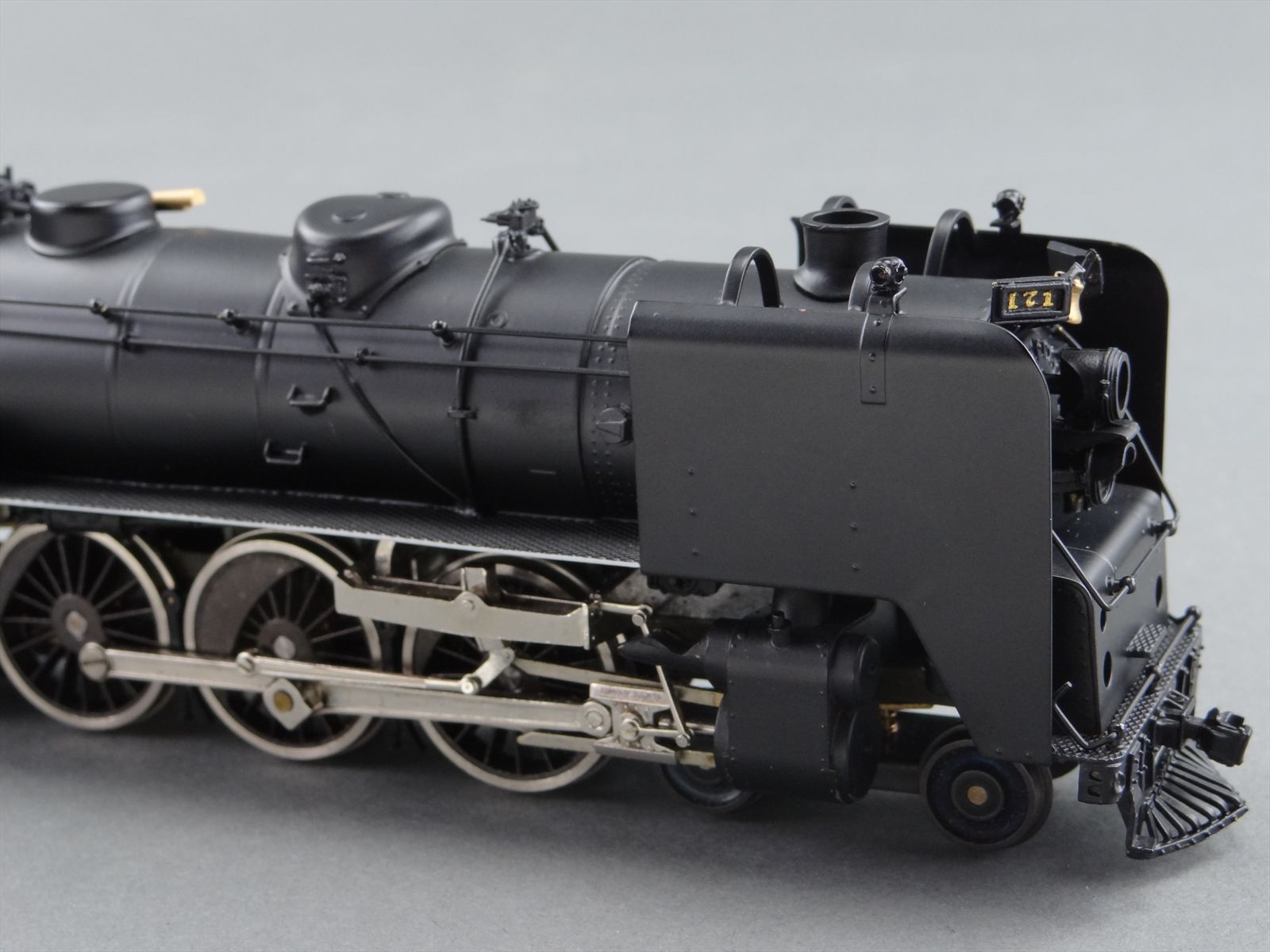 HO Brass Model Train - Nickel Plate NKP 4-6-4 Class L-1a Hudson #171 w ...