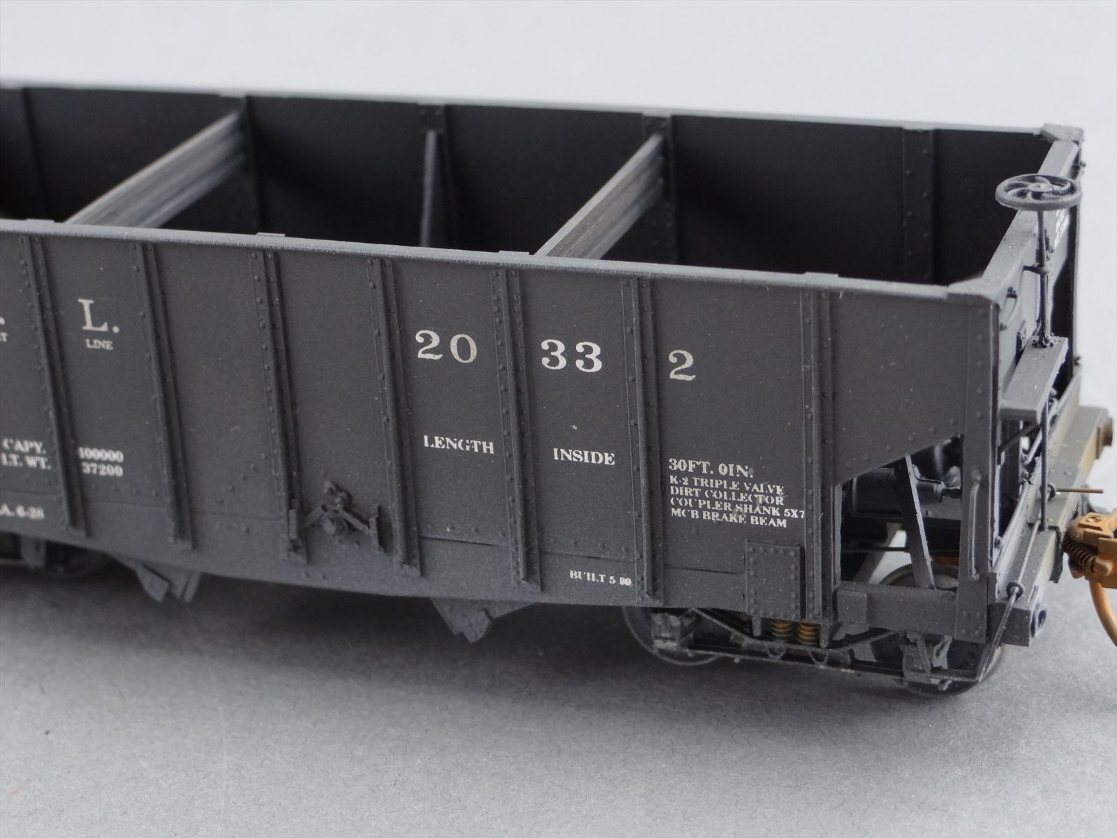 HO Westerfield 2402 Pro Built Kit - ORS Oregon Short Line 31' 6" Hopper ...