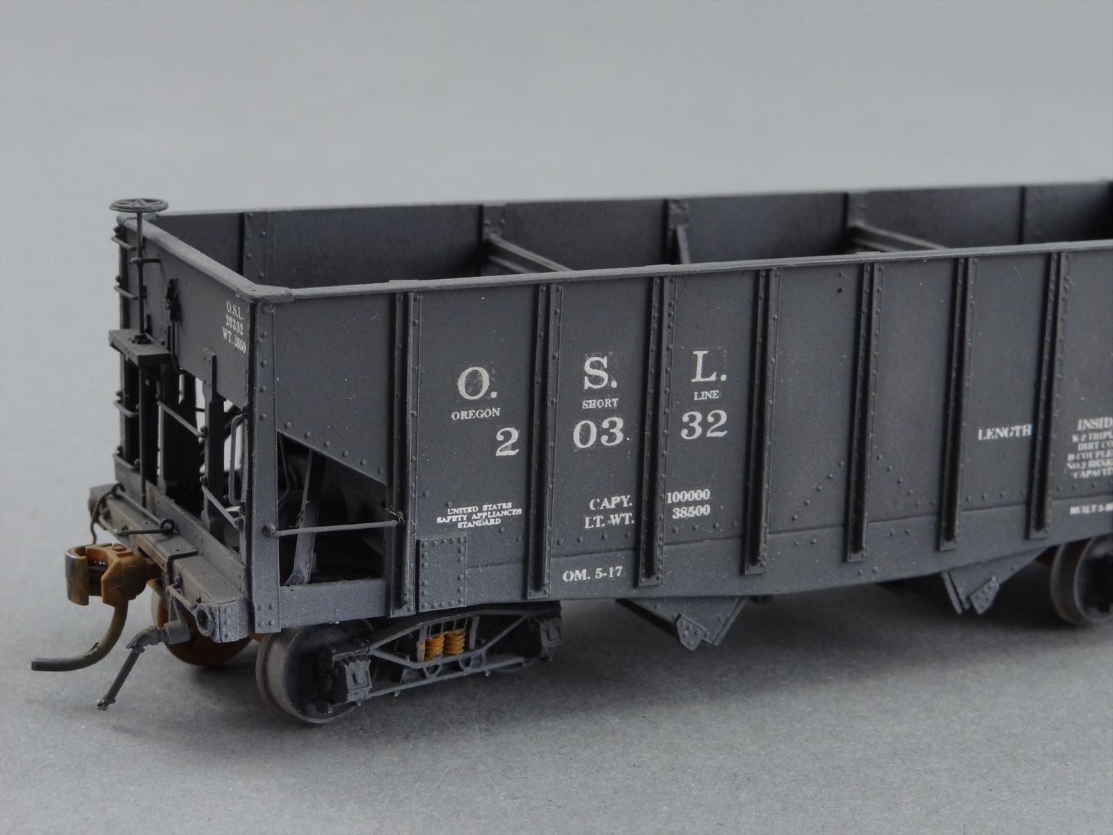 HO Westerfield 2402 Pro Built Kit - ORS Oregon Short Line 31' 6" Hopper ...