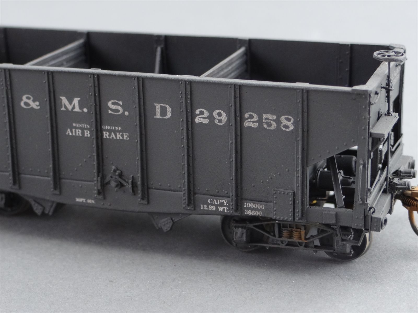 HO Westerfield 2401 Pro Built Kit - LS&MS 31' 6" Hopper #D29258 - CUSTOM