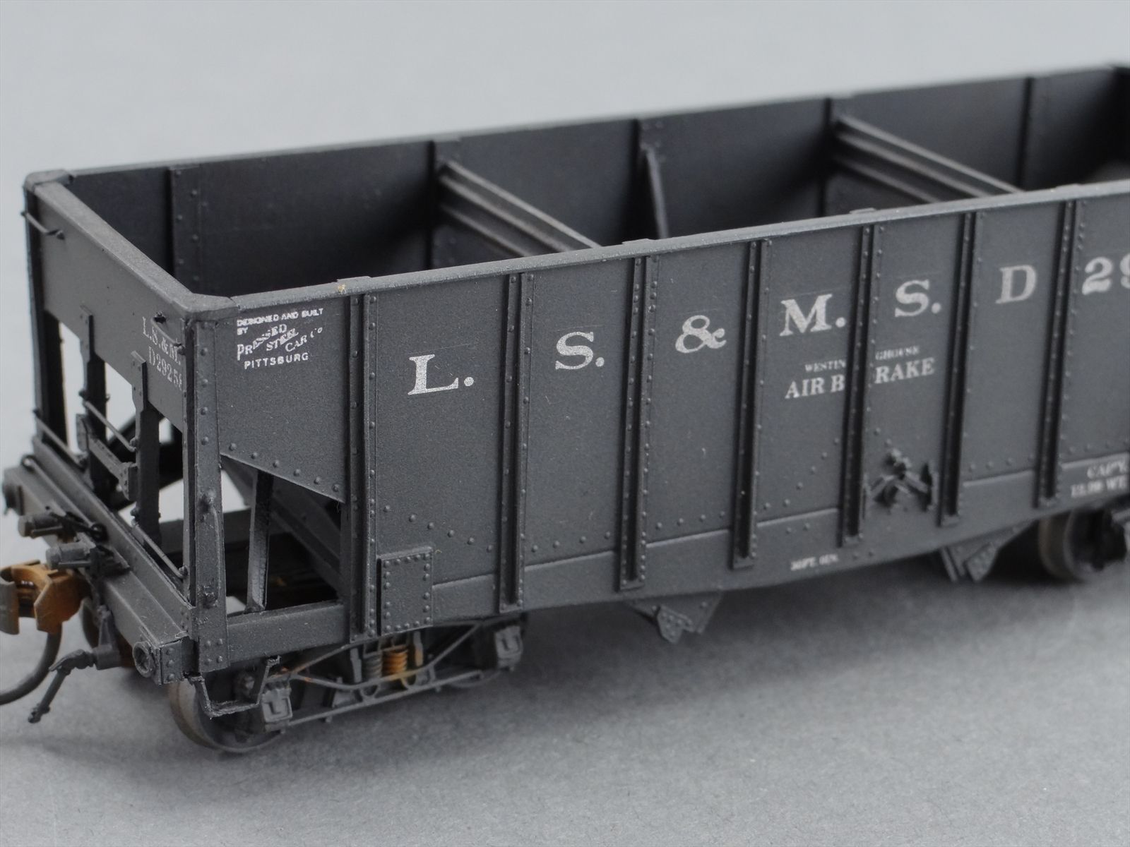 HO Westerfield 2401 Pro Built Kit - LS&MS 31' 6" Hopper #D29258 - CUSTOM