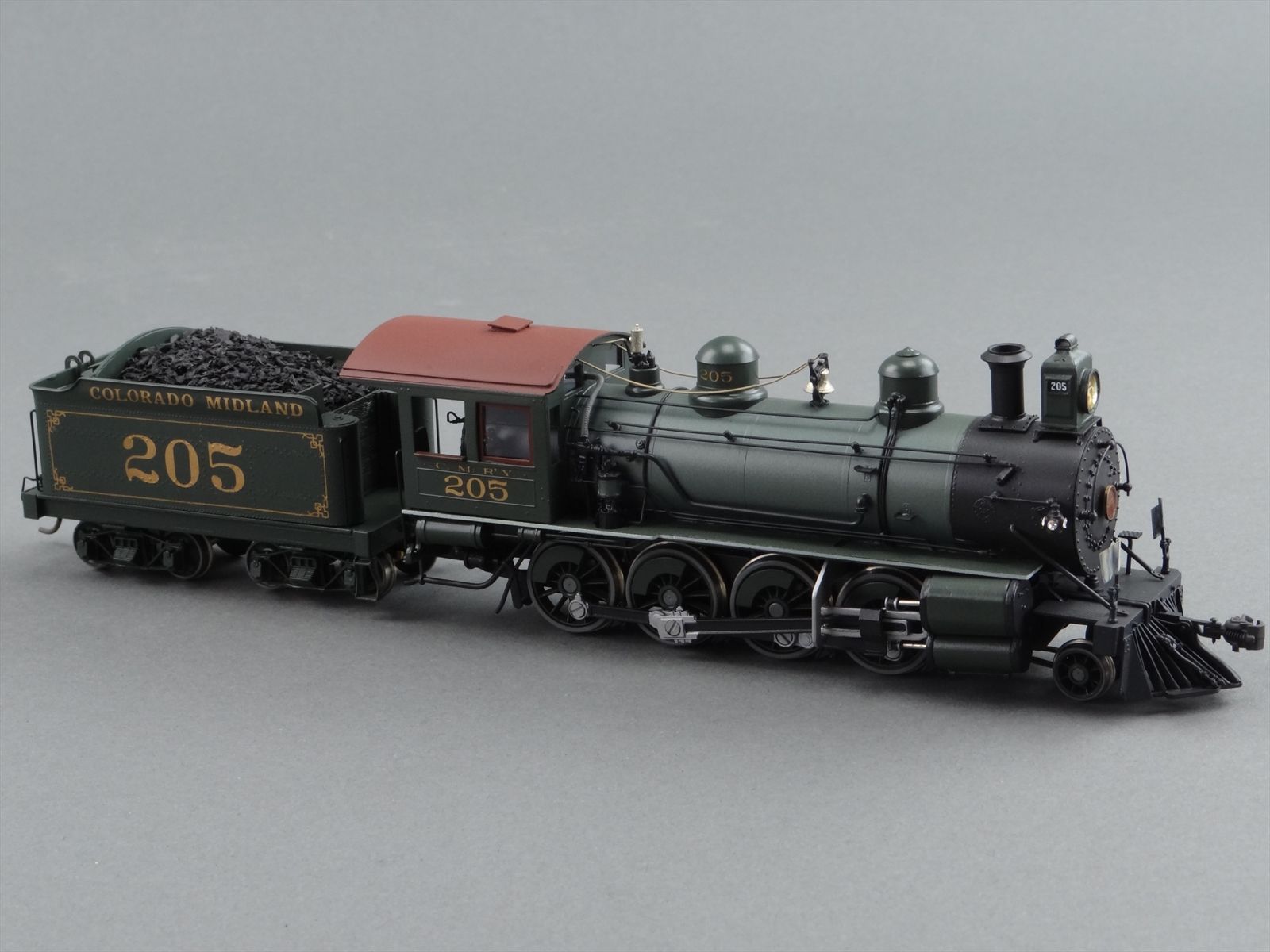 HO Brass Hallmark Models Ajin Colorado Midland Pikes Peak 2-8-0 #205 ...