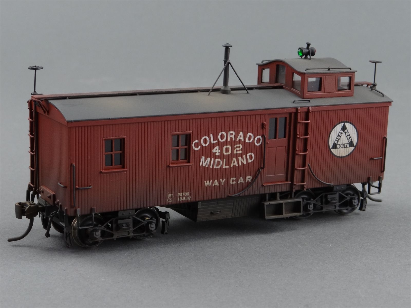 HO Brass Model Train - OMI 1163 Overland CM Colorado Midland Pikes Peak ...