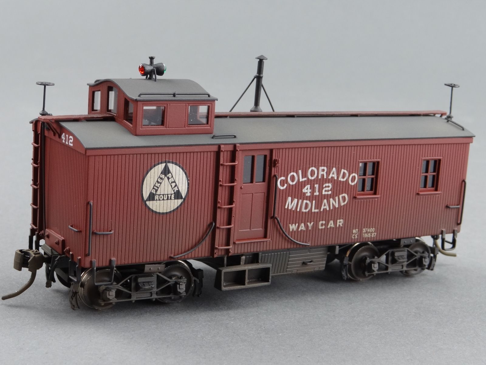 HO Brass Model Train - OMI 1163 Overland CM Colorado Midland Pikes Peak ...