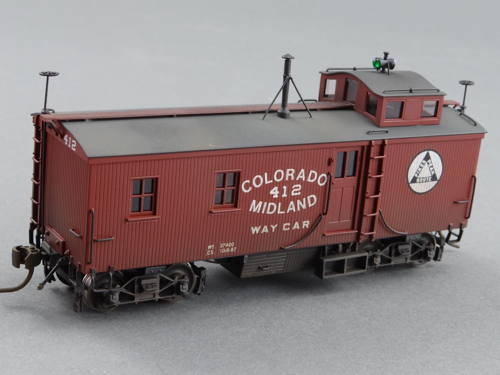 HO Brass Model Train - OMI 1163 Overland CM Colorado Midland Pikes Peak ...
