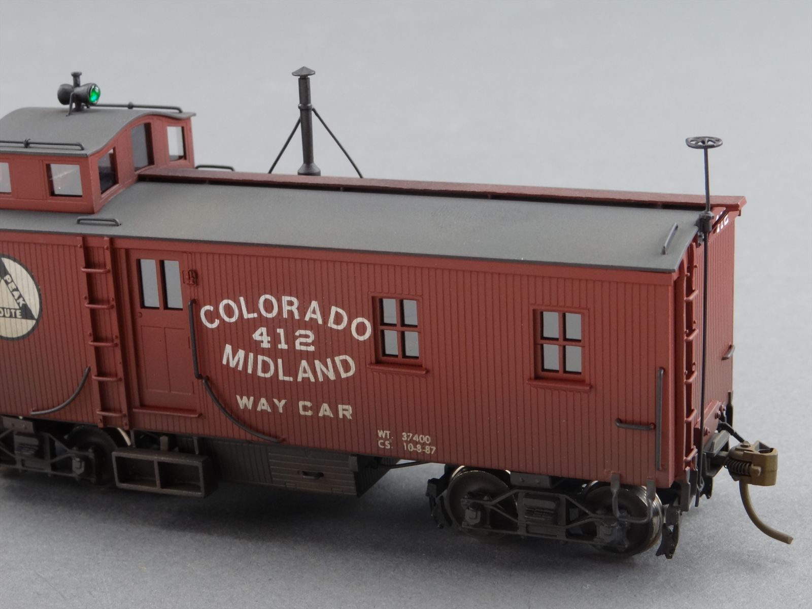 HO Brass Model Train - OMI 1163 Overland CM Colorado Midland Pikes Peak ...