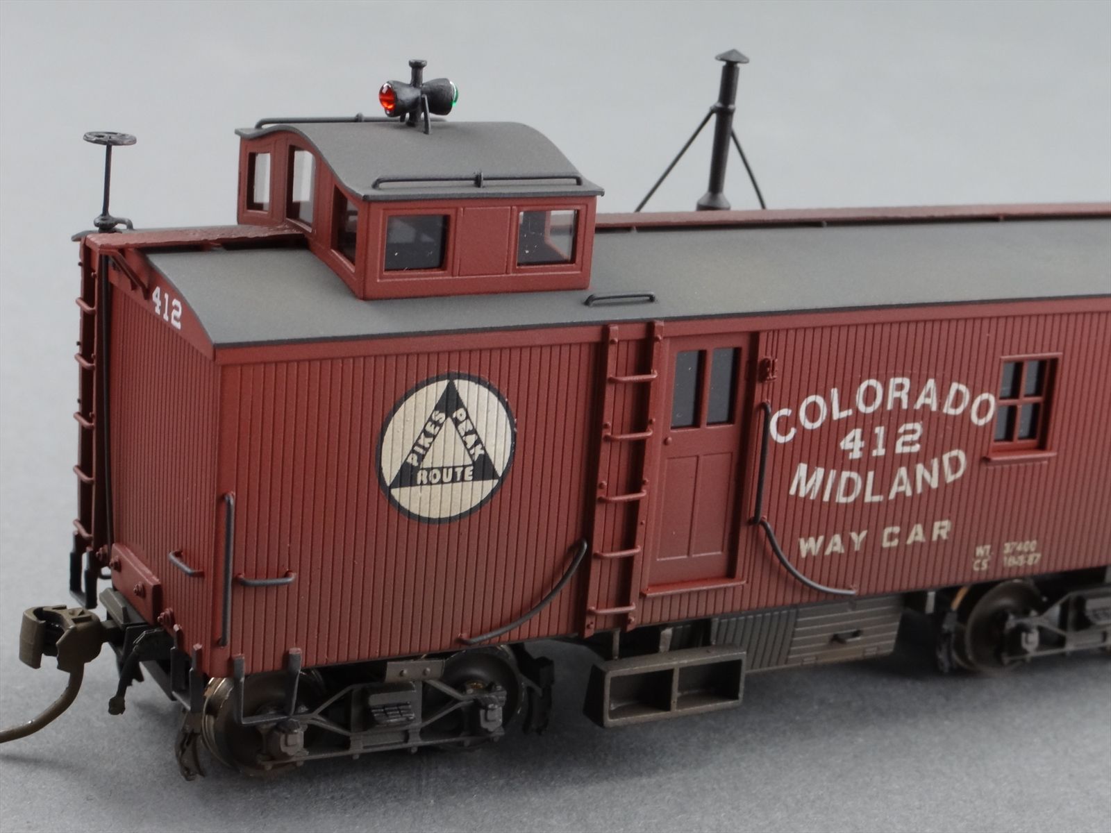 HO Brass Model Train - OMI 1163 Overland CM Colorado Midland Pikes Peak ...