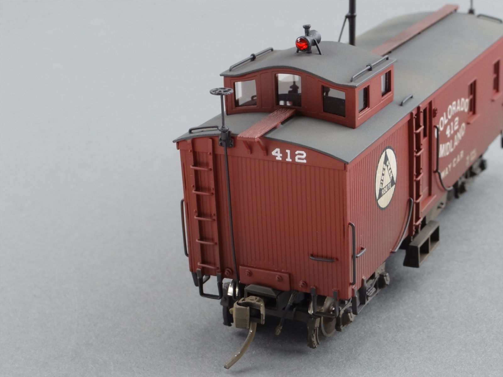HO Brass Model Train - OMI 1163 Overland CM Colorado Midland Pikes Peak ...
