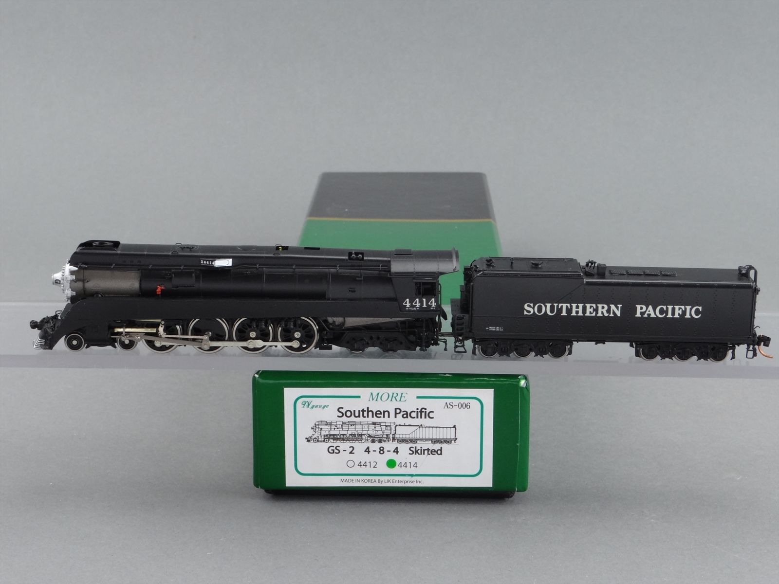 N Scale Brass Model Train - MORE Co. LIK Enterprises SP Southern ...