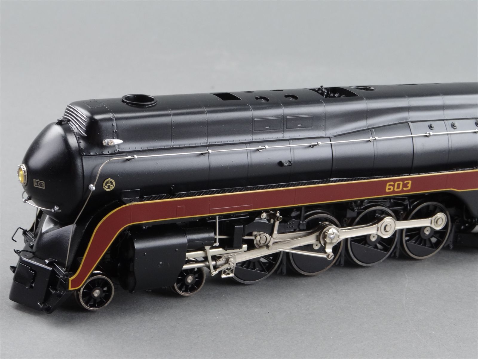 HO Brass Model Train - Overland OMI 4522.1 N&W Class J 4-8-4 ...