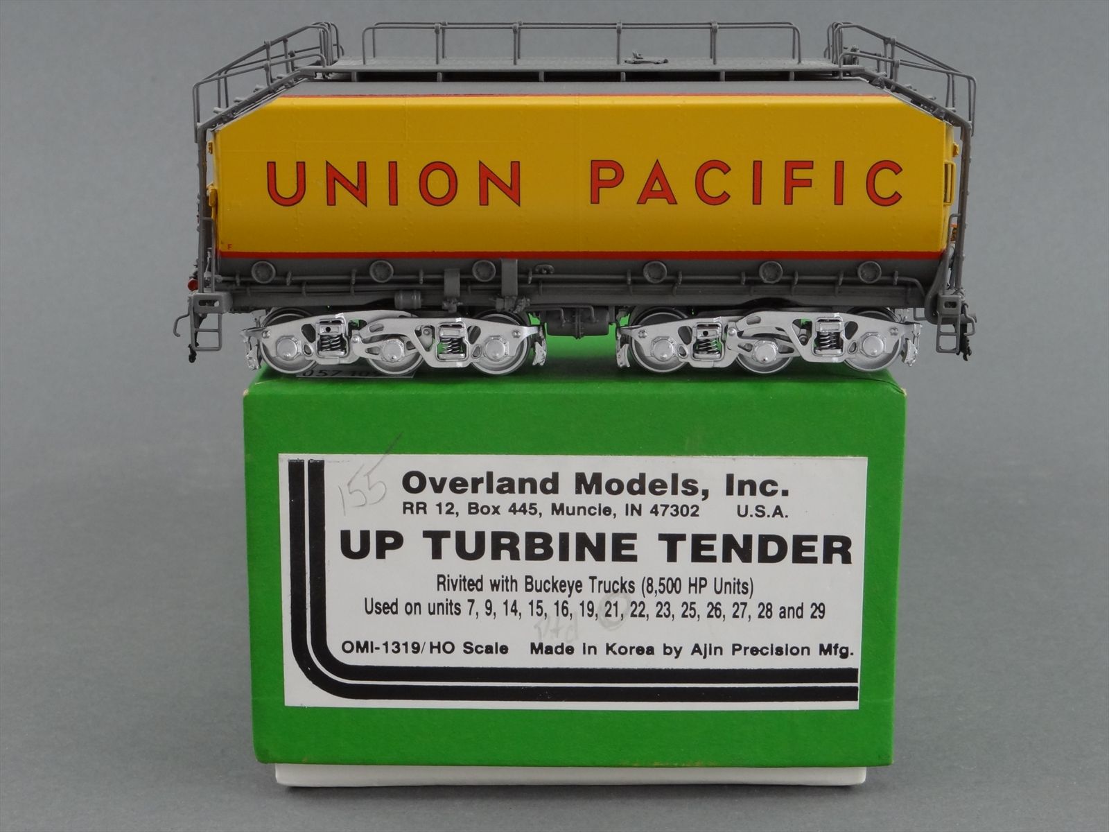 HO Brass Model Train - Overland Models OMI 1319 UP Union Pacific ...