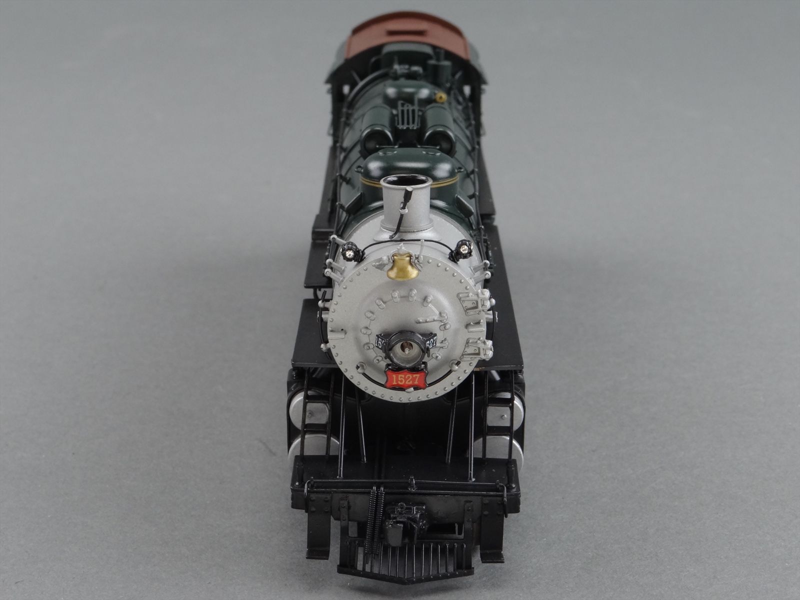 HO Brass Model Train - CROWN - PFM United - Toby - SLSF Frisco 4-8-2 - #1527 Custom - Green