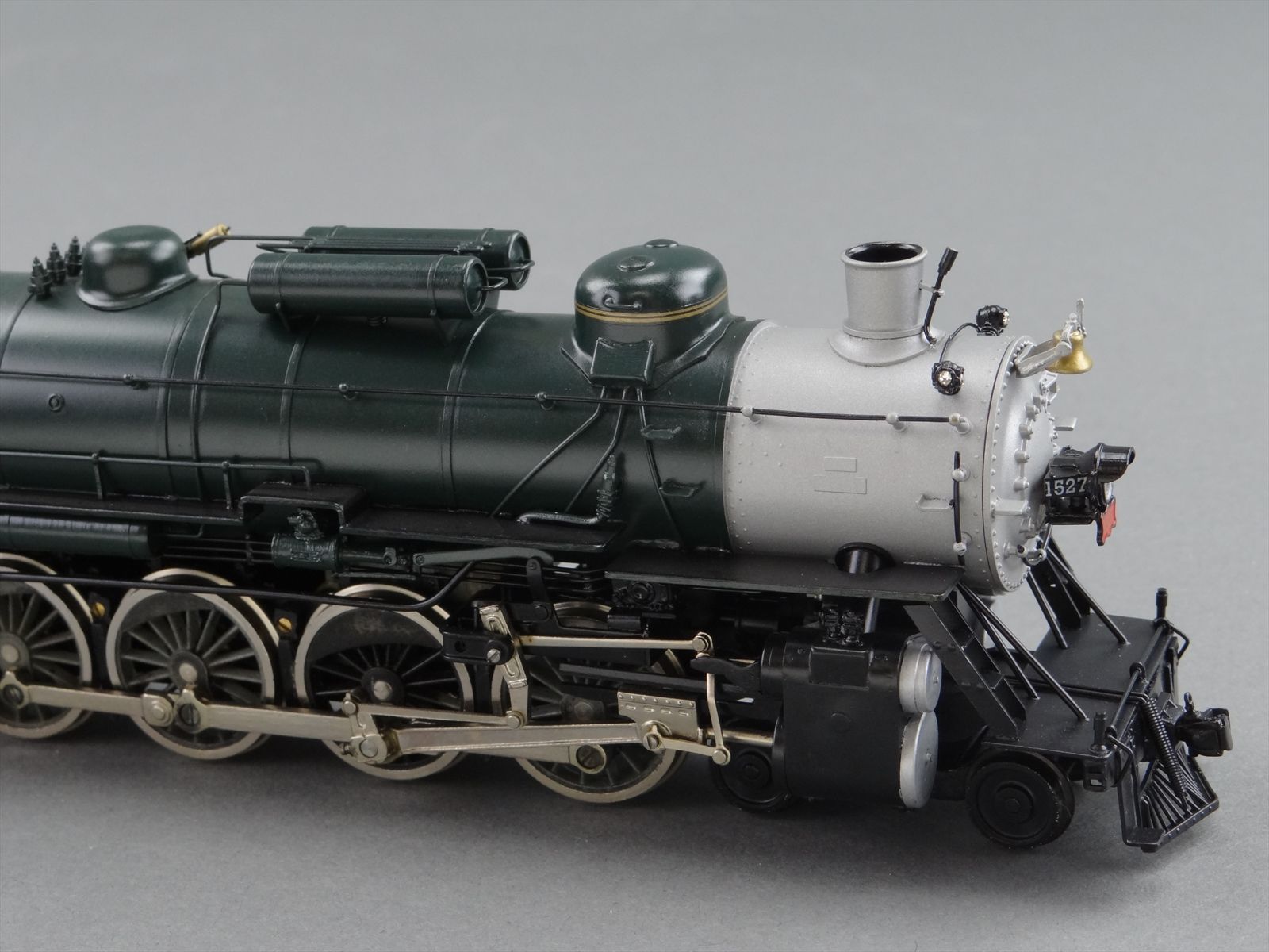 HO Brass Model Train - CROWN - PFM United - Toby - SLSF Frisco 4-8-2 - #1527 Custom - Green