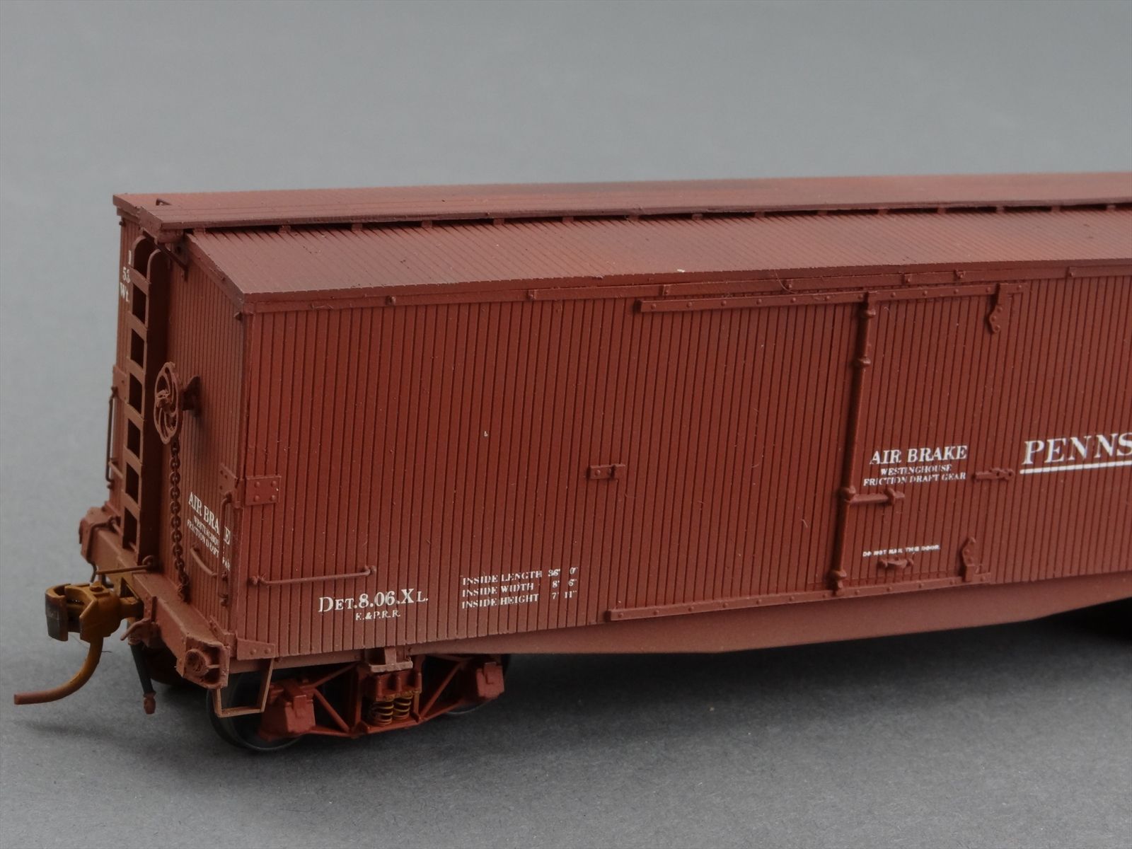 HO Westerfield 1308 Pro Built Kit - PRR Pennsylvania XL Box Car #530007 ...